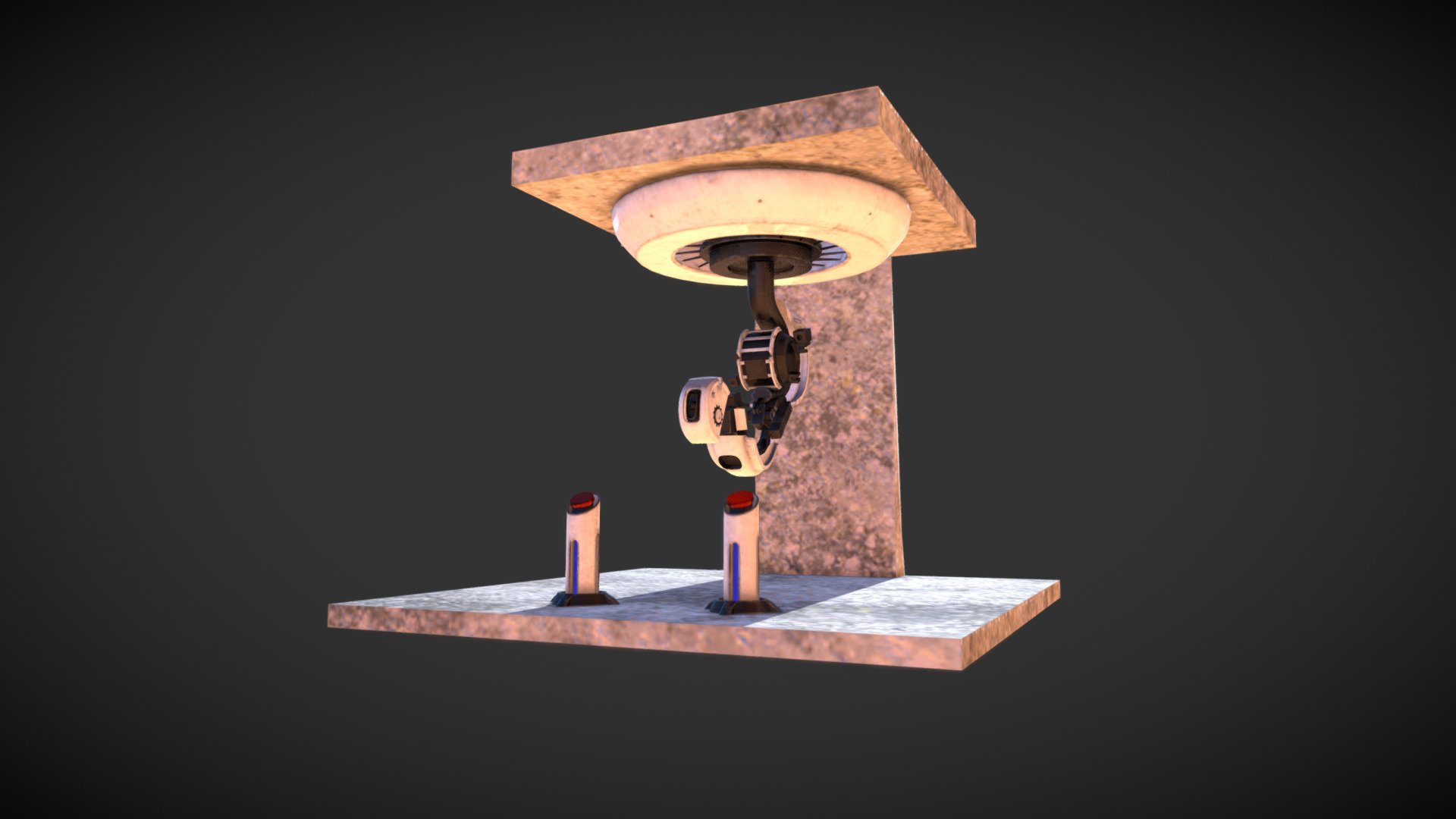 Glados - 3D model by agencialateral [ace0c82] - Sketchfab