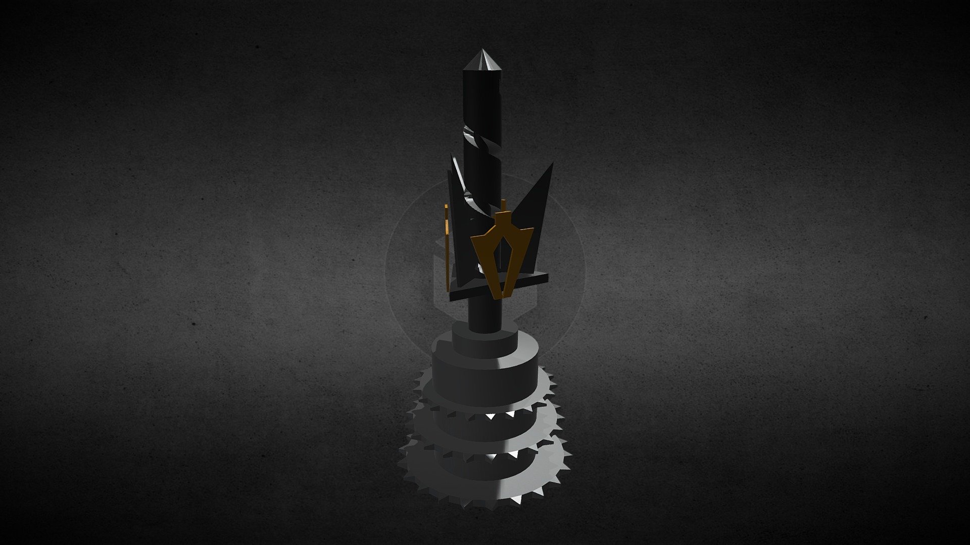 Robot Wars Reboot Trophy - 3D model by Liam__haddock [ace11df] - Sketchfab