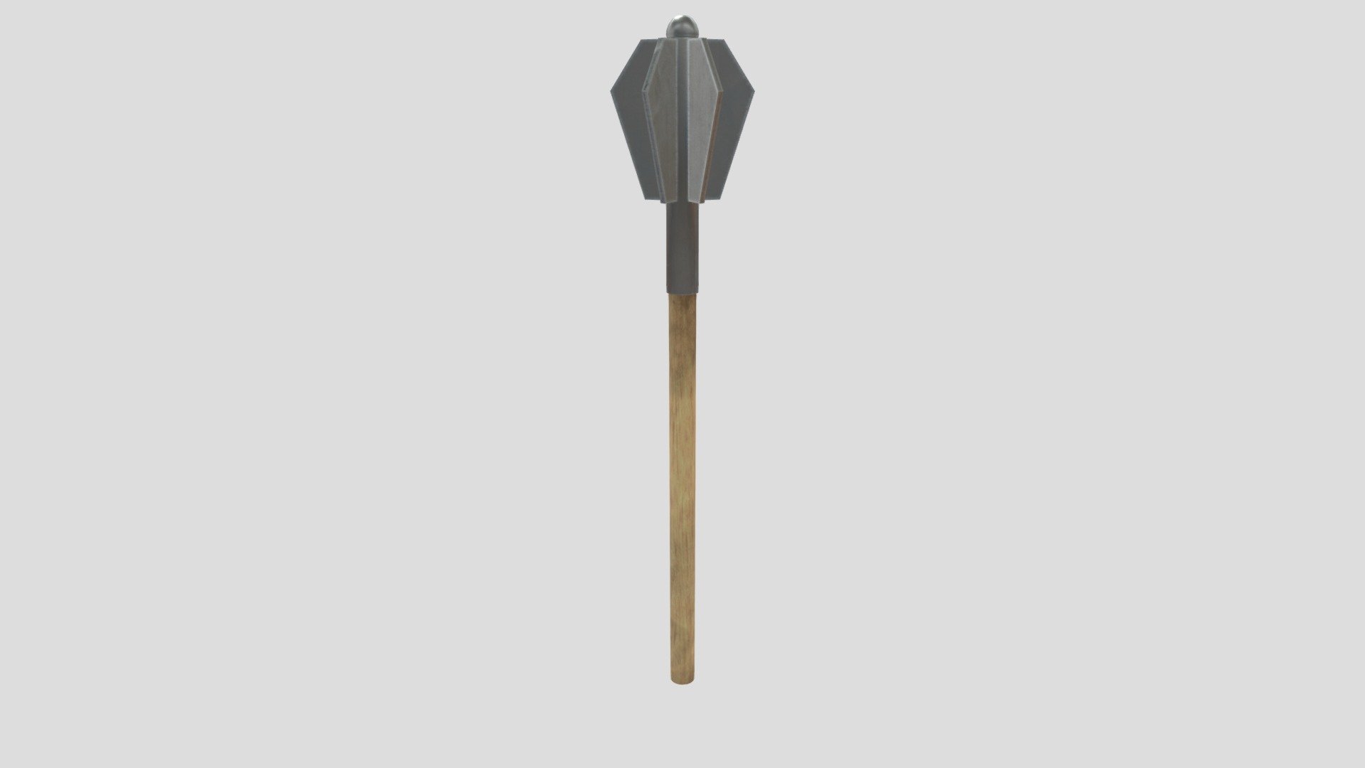 Flanged Mace - 3D model by Jerraye [ace250f] - Sketchfab