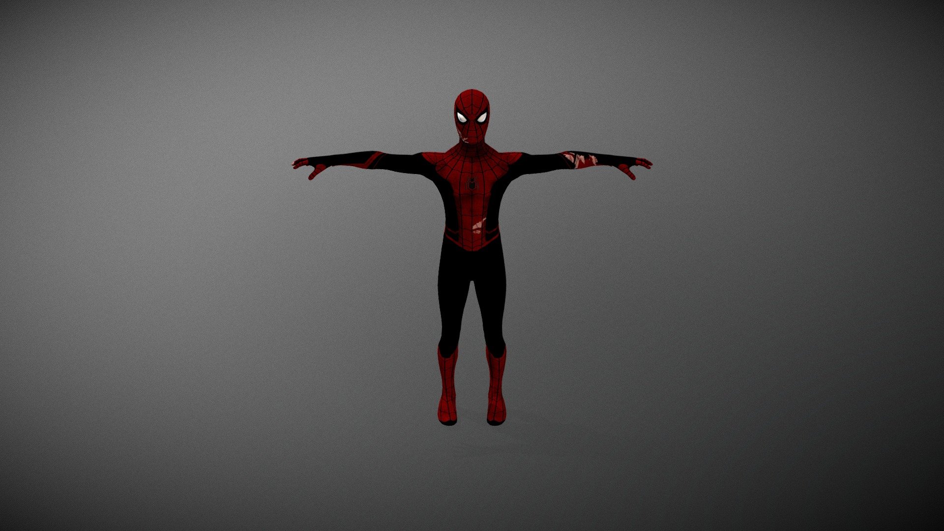 Spider-Man Far From Home Damaged Suit - Download Free 3D model by ...