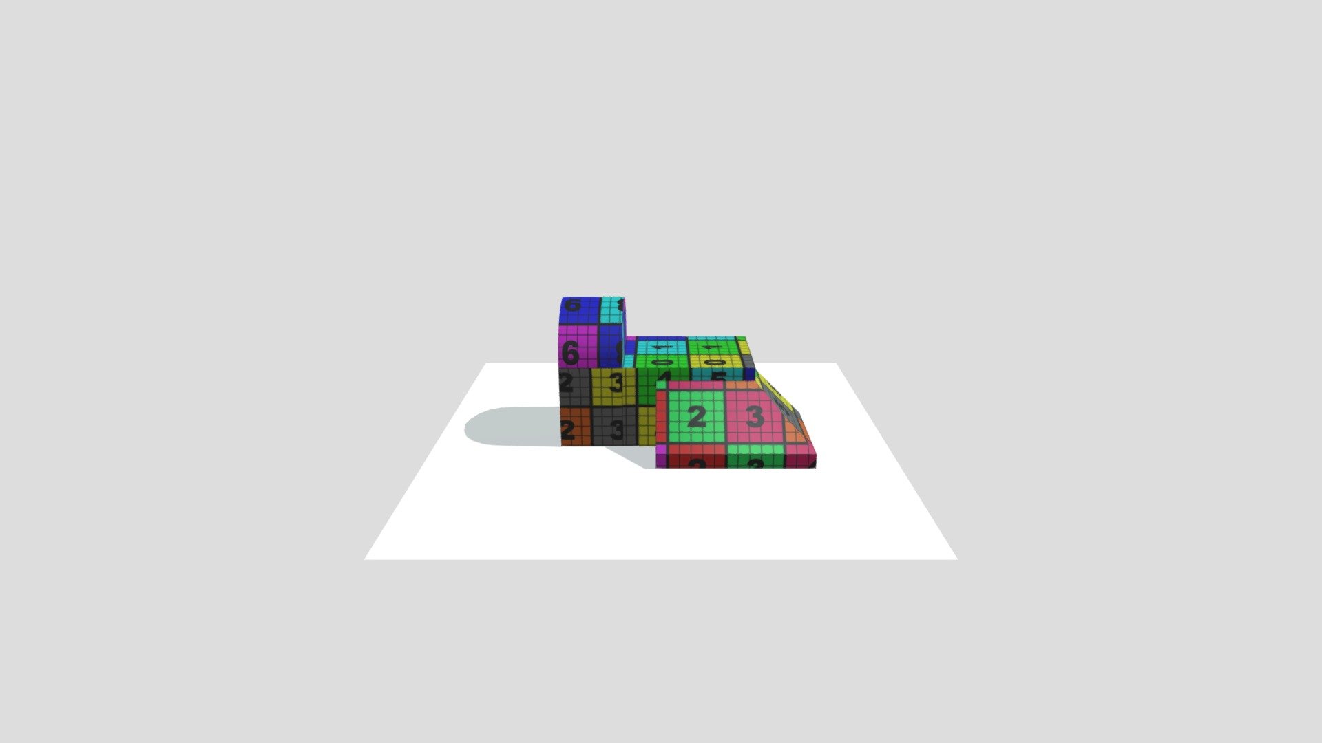 Checkerboard UV Model - Download Free 3D model by samhres [ace5ebc ...