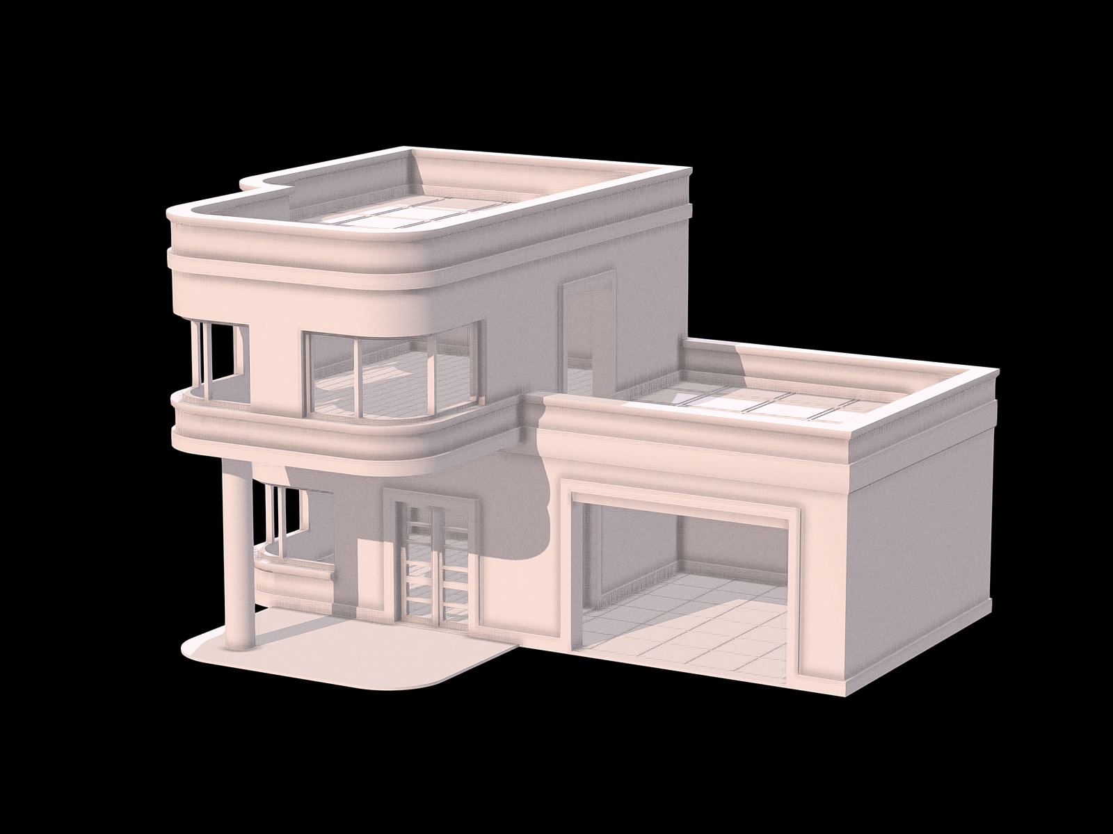 SFB-AD1 Building for 28mm wargames scenery - 3D model by ngauge.es ...