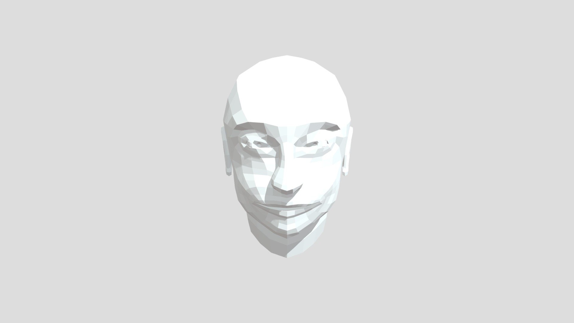 Low Poly Head - Download Free 3D model by Tom Dorpmans (@tomdorpmans ...