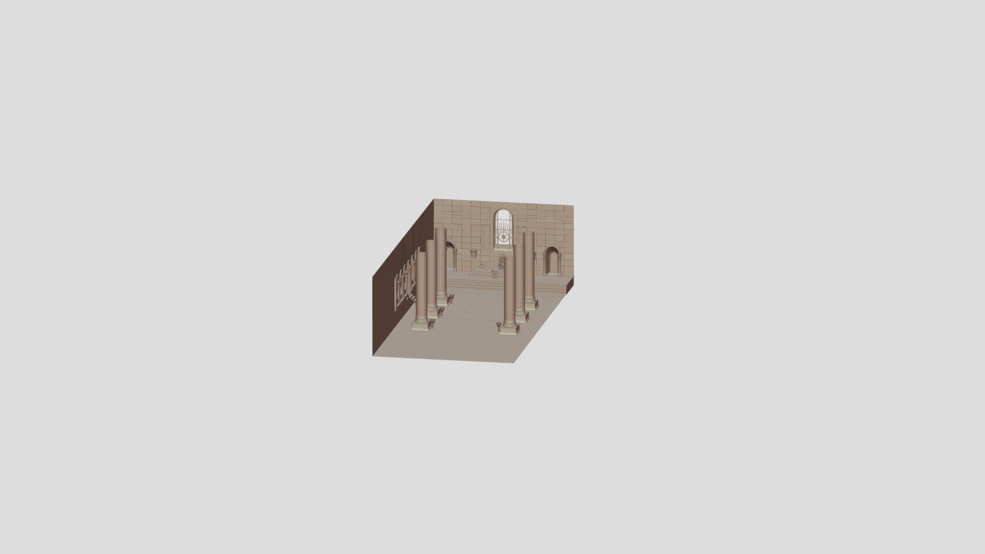 GOT iron throne/the great hall - 3D model by sveneke0516 [ace70f5 ...