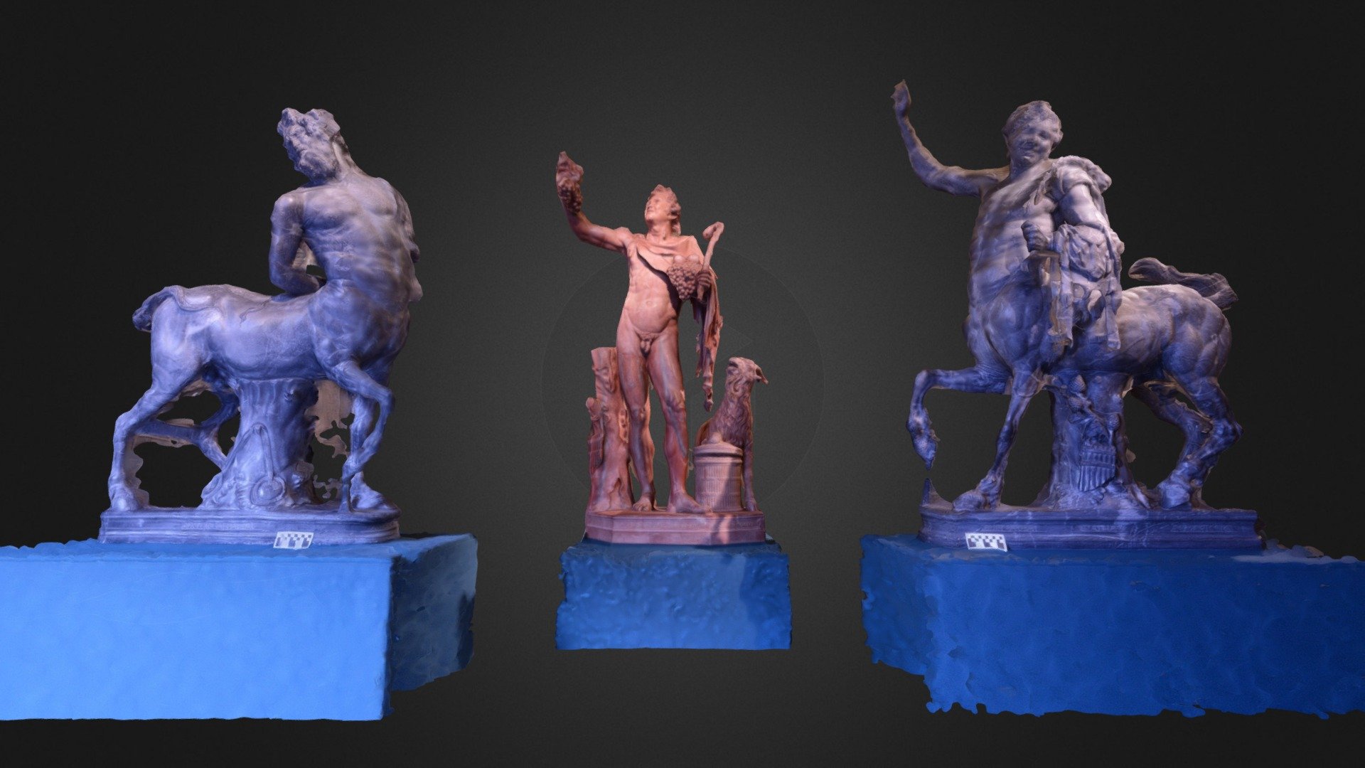 Centaurs And Red Faun - 3D model by Matthew Brennan (@matthewbrennan ...