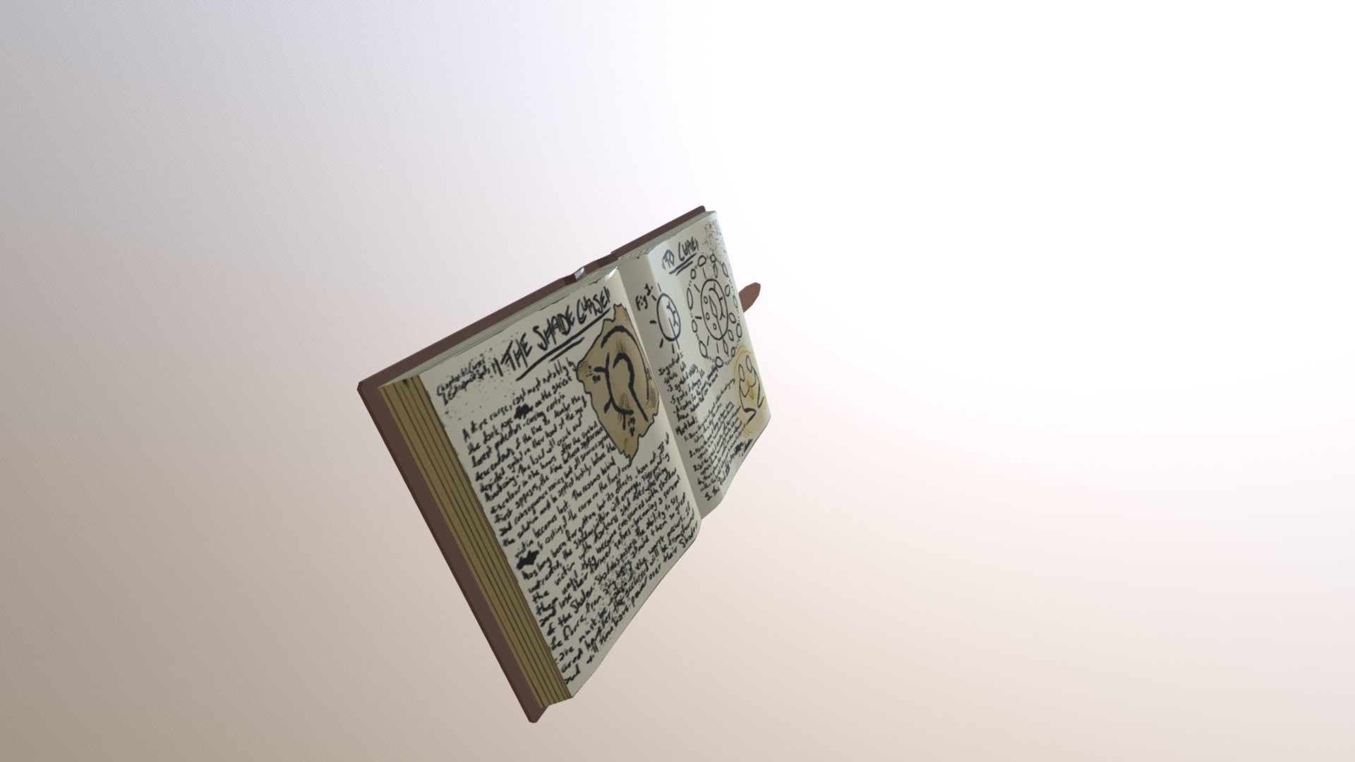 Book - 3D model by Danris [ace85fd] - Sketchfab