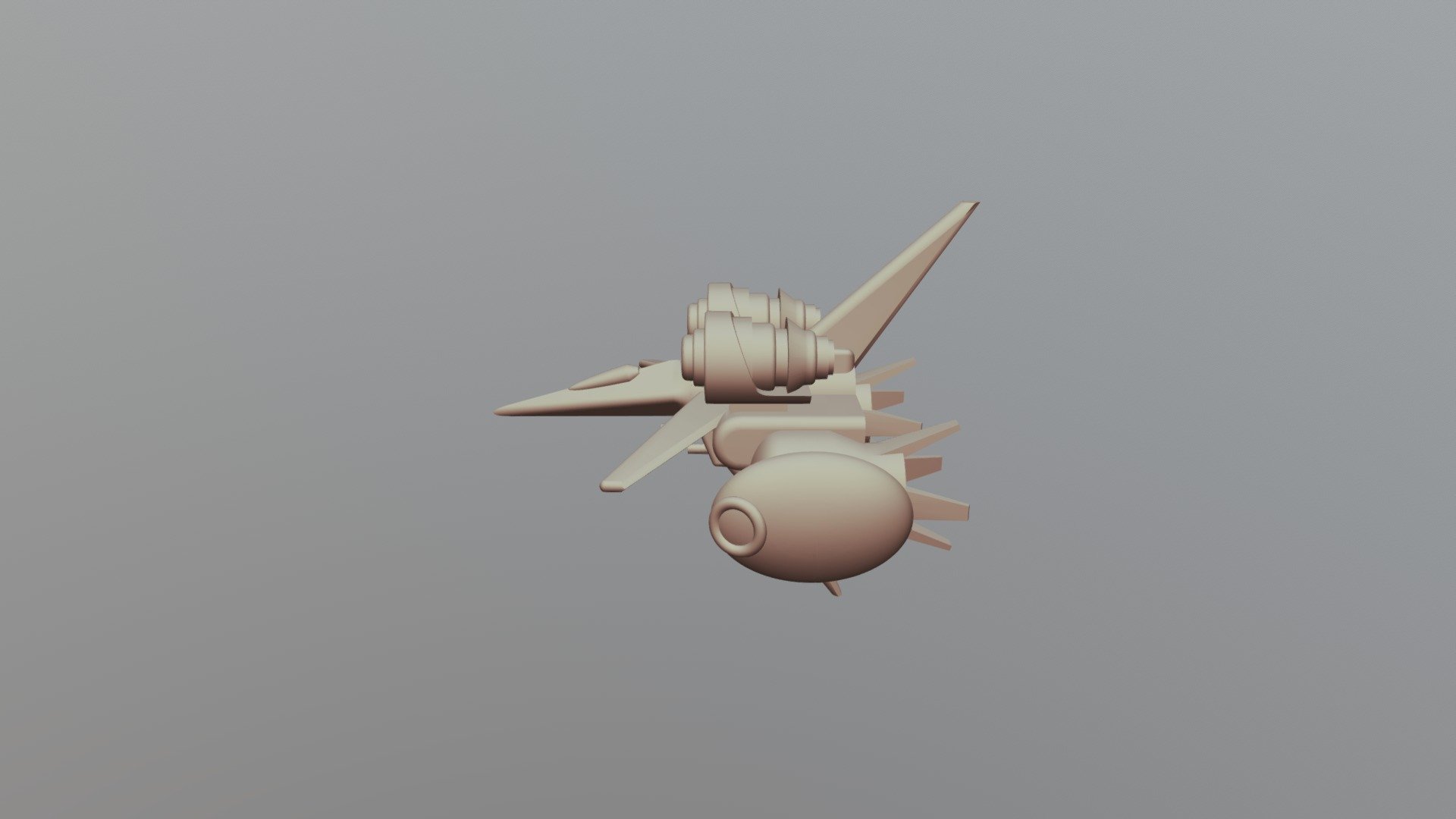 D-117B Axelay - 3D model by TwistedMike [ace9808] - Sketchfab