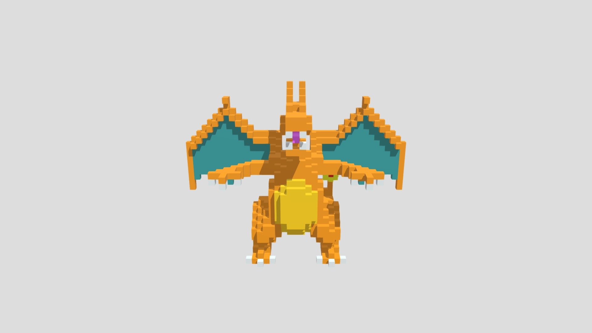 Charizard - Download Free 3D model by colombo0718 [acea6b9] - Sketchfab