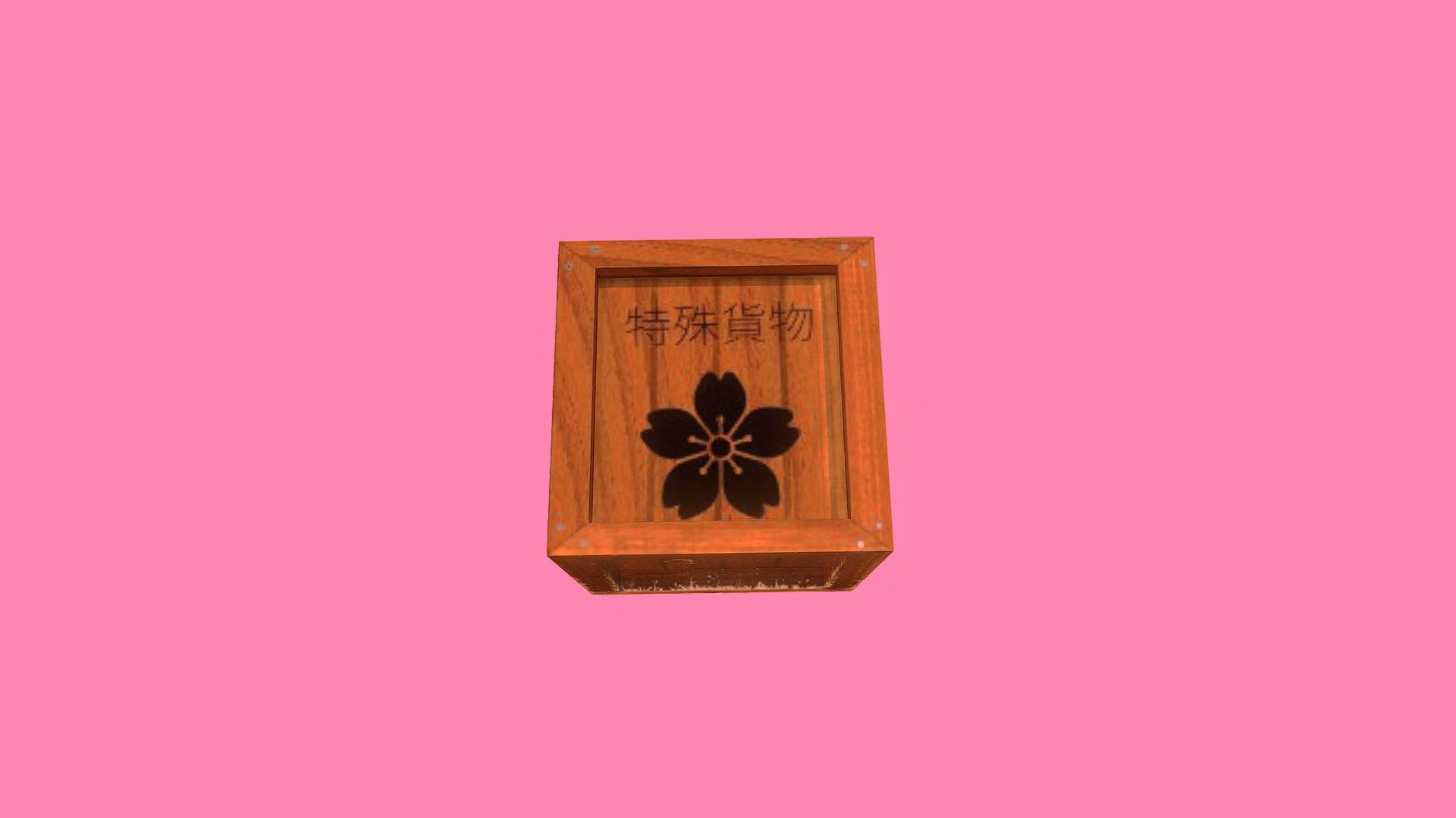 Japanese Cargo Crate - 3D model by Assassiinated (@AlfieWilson ...
