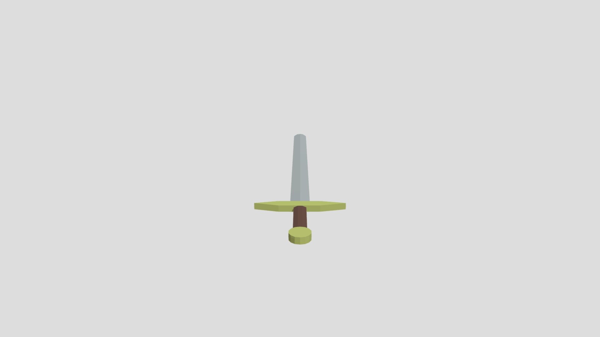 Low Poly Sword - Download Free 3D model by CrocodileGamer [acec086 ...