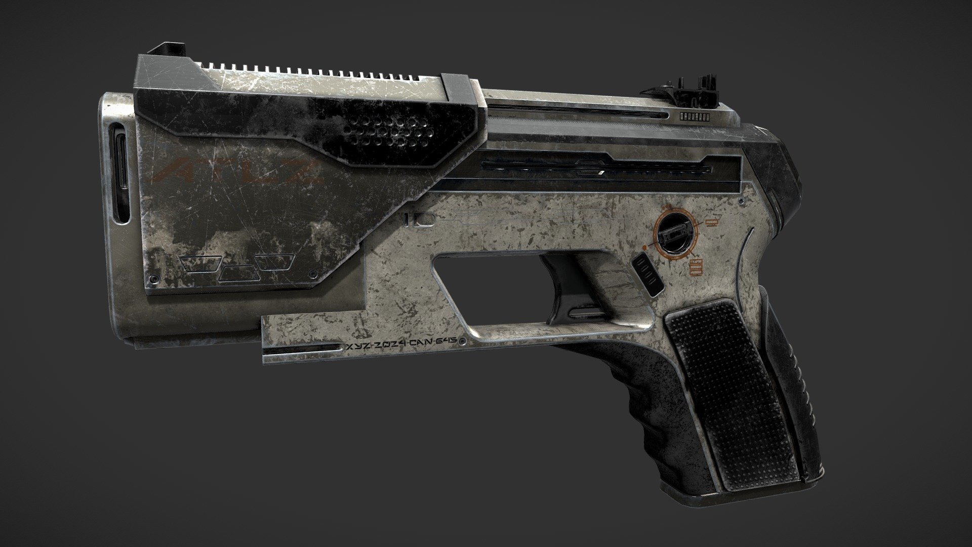 Quantum Edge Pistol - 3D model by Alex Tzanetos (@Awakener) [acec43d ...