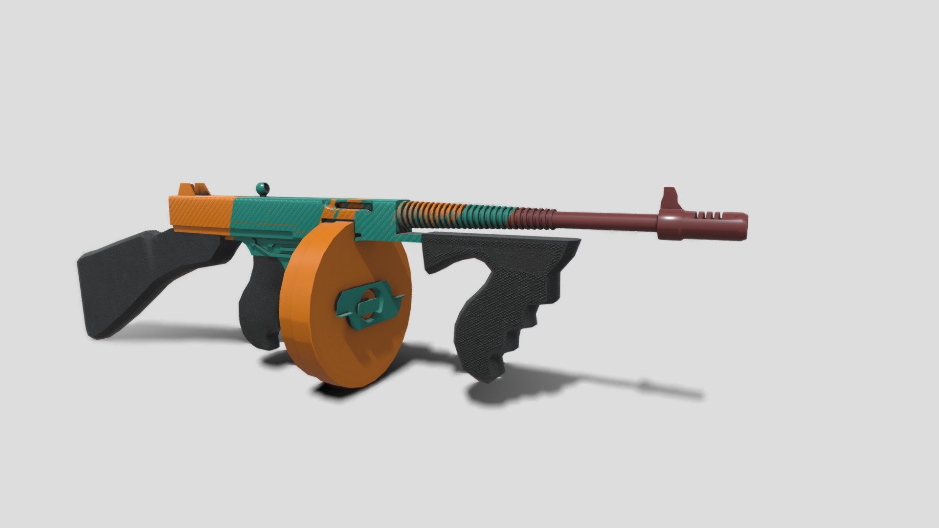 Thompson SMG (sci fi) - Download Free 3D model by rwroclav [acec442 ...