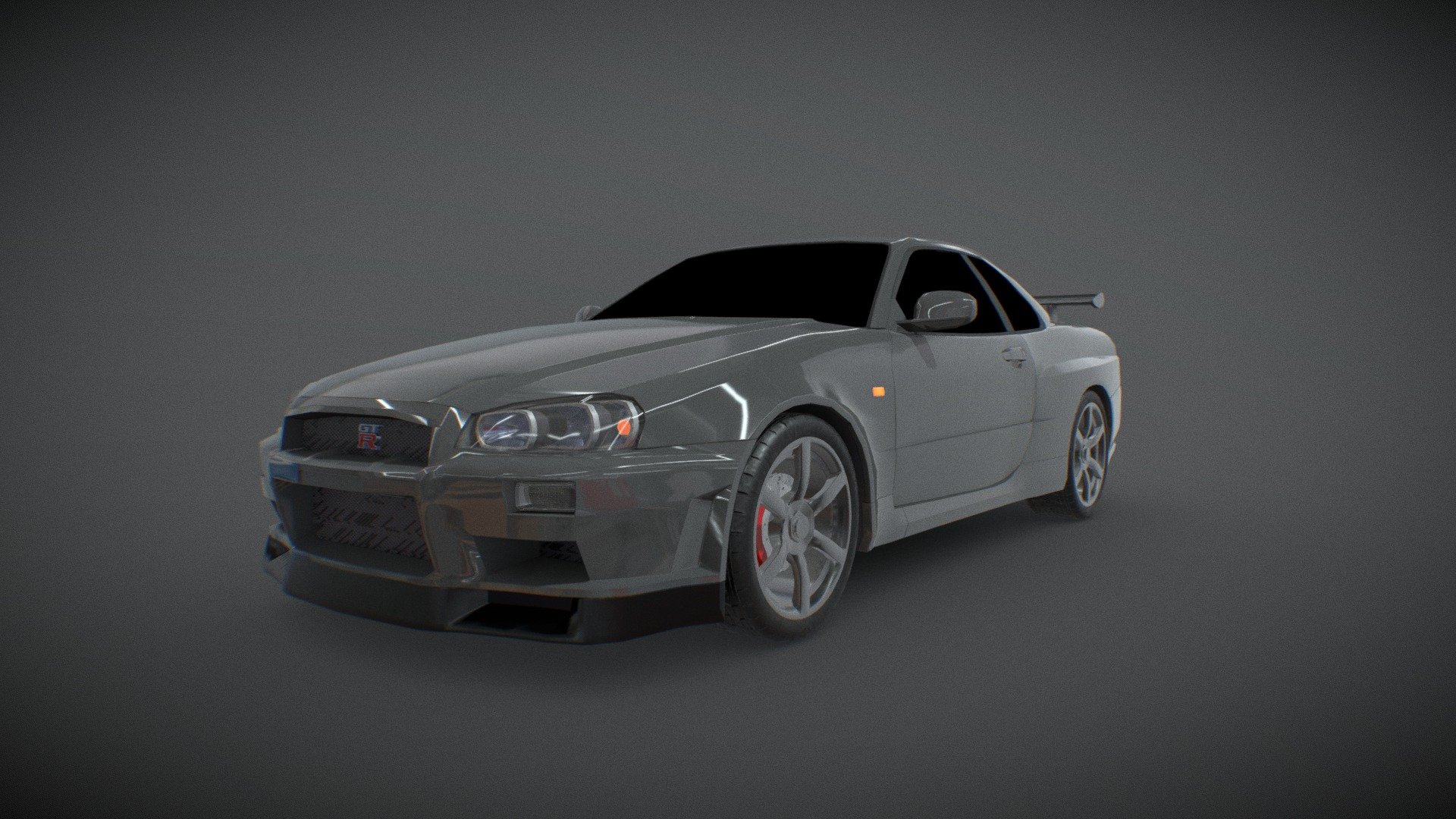 Car Skyline GTR R34 - 3D model by AlexSW [acecd74] - Sketchfab