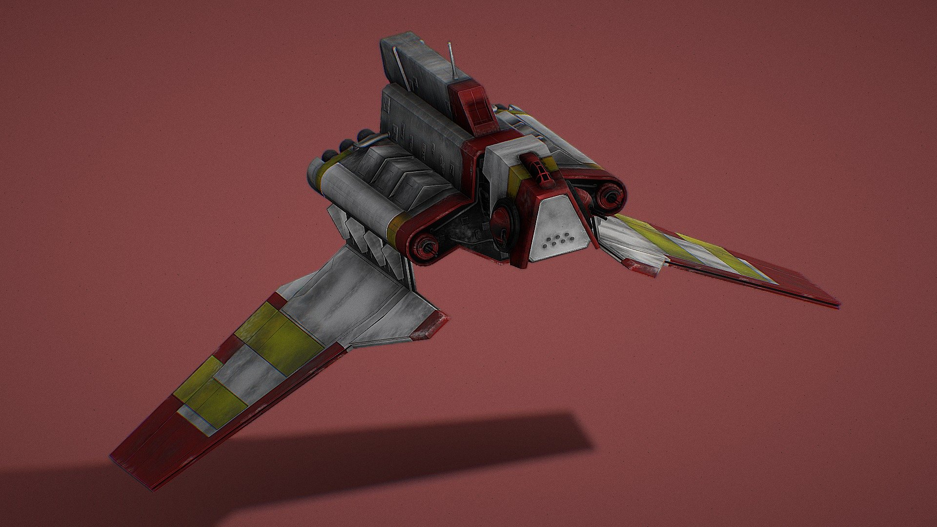 Nu-Class Shuttle | Starwars CW - Download Free 3D model by eemil ...