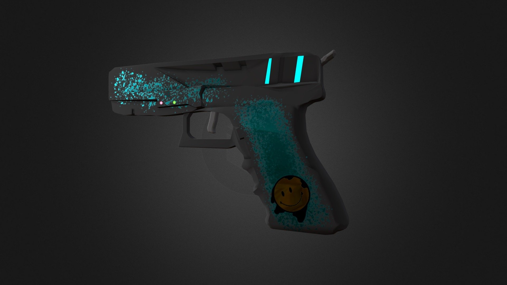 Hand_Gun - 3D model by Bram van Hoof | 🇳🇱 (@BramvH) [acef472] - Sketchfab