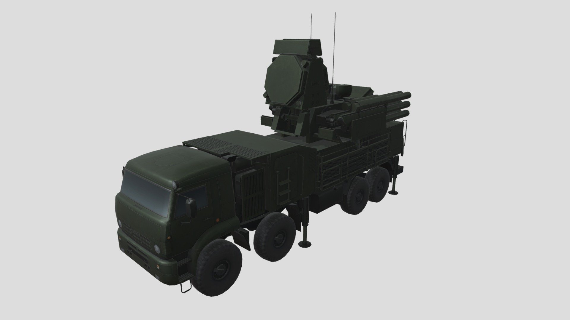 Pantsir-S1 - 3D model by weap22 [acf0e04] - Sketchfab