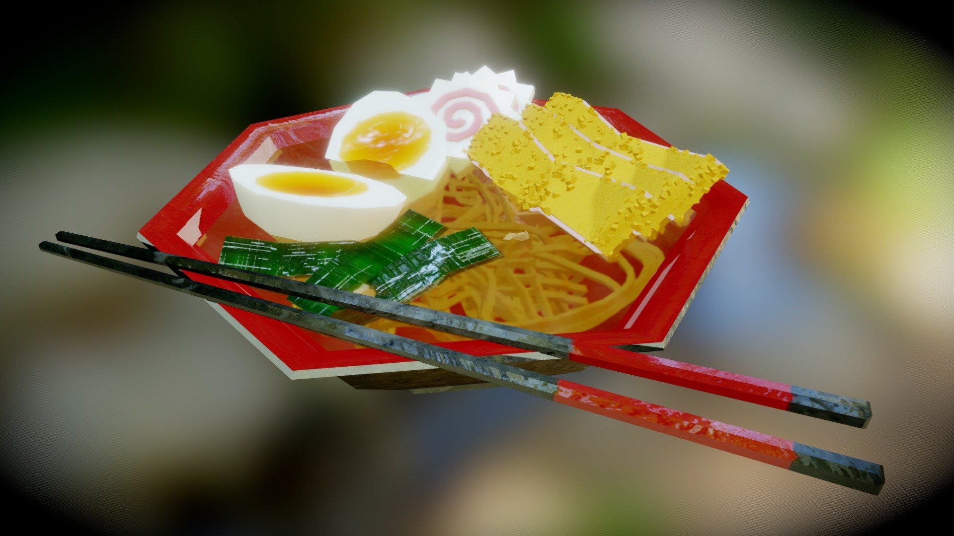 Baked Ramen - 3D model by JayLong (@hiryujay) [acf17ee] - Sketchfab
