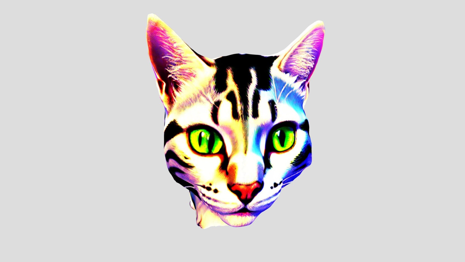 Cat (AI generated) - Download Free 3D model by Emm (@edemaistre ...