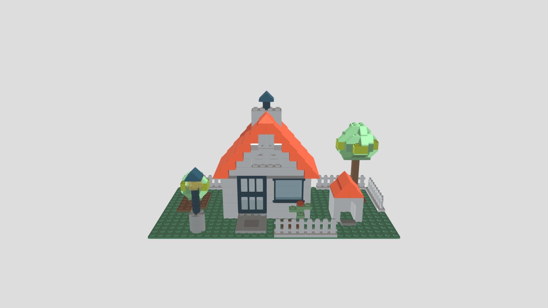Lego Countryside House - 3D model by flowersinacqua [acf3dad] - Sketchfab