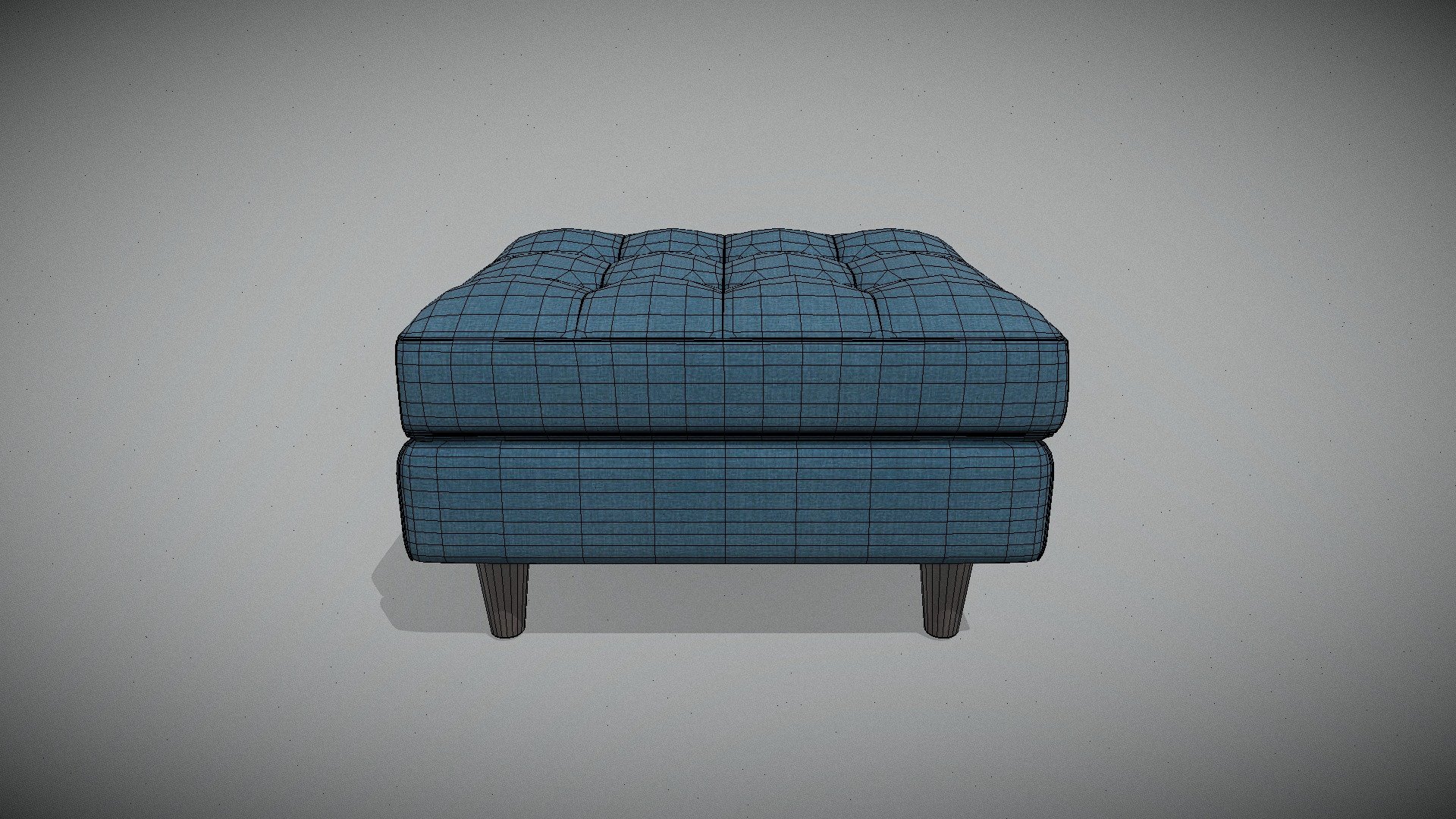 Torello Tufted Cocktail Ottoman - 3D model by 3d Eye Catcher (@3d-eye ...