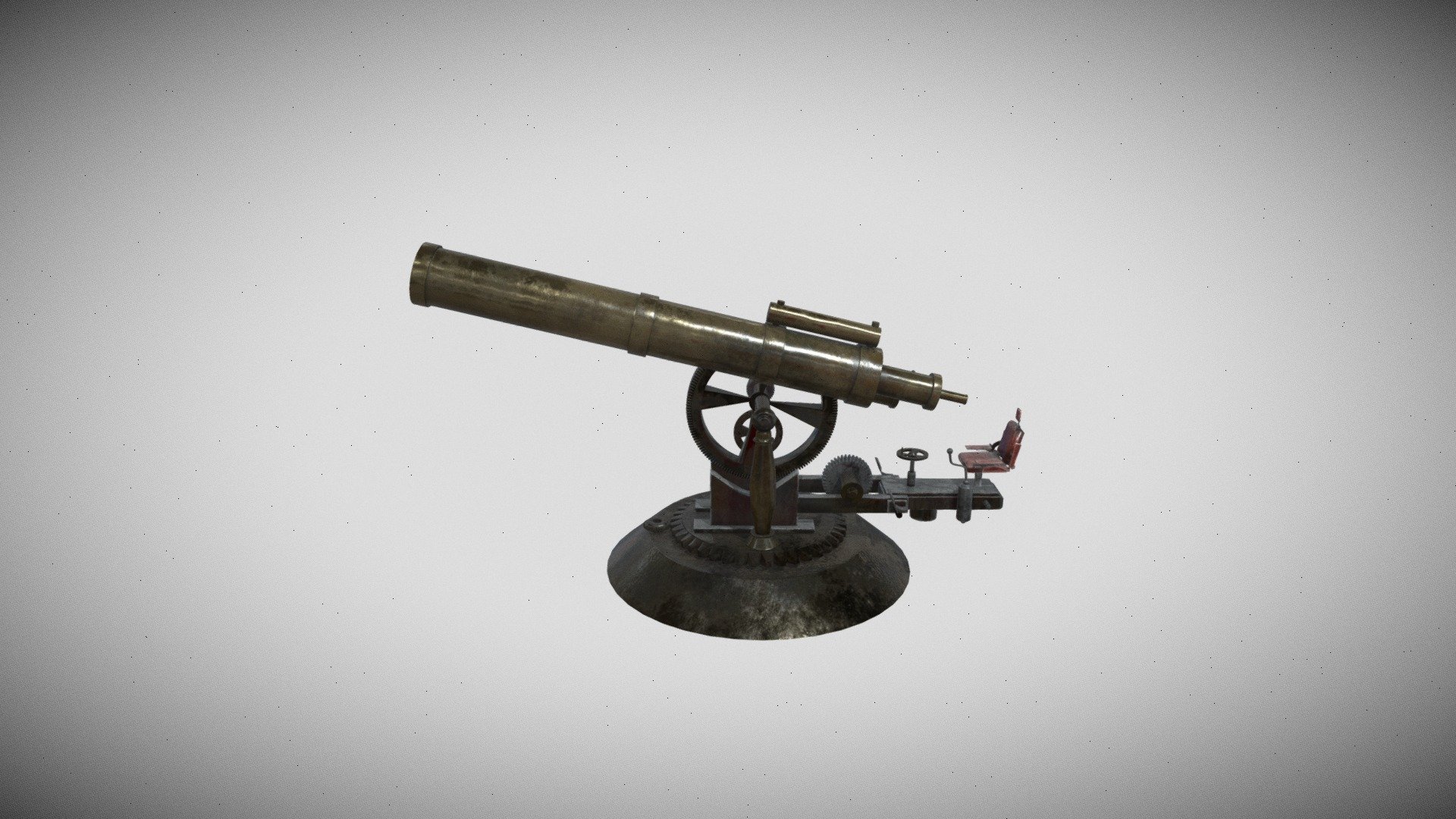 Old Telescope - 3D model by Agencia Chicle (@piluu_sirvent) [acf557a ...