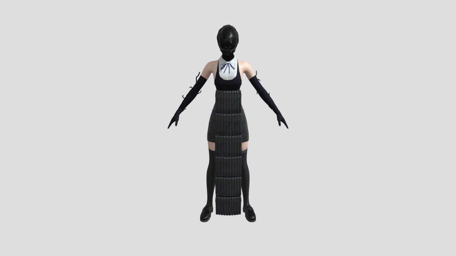 ChainSawMan_Reze_Bomb.Ver - 3D model by srgm0215 [acf5f3b] - Sketchfab