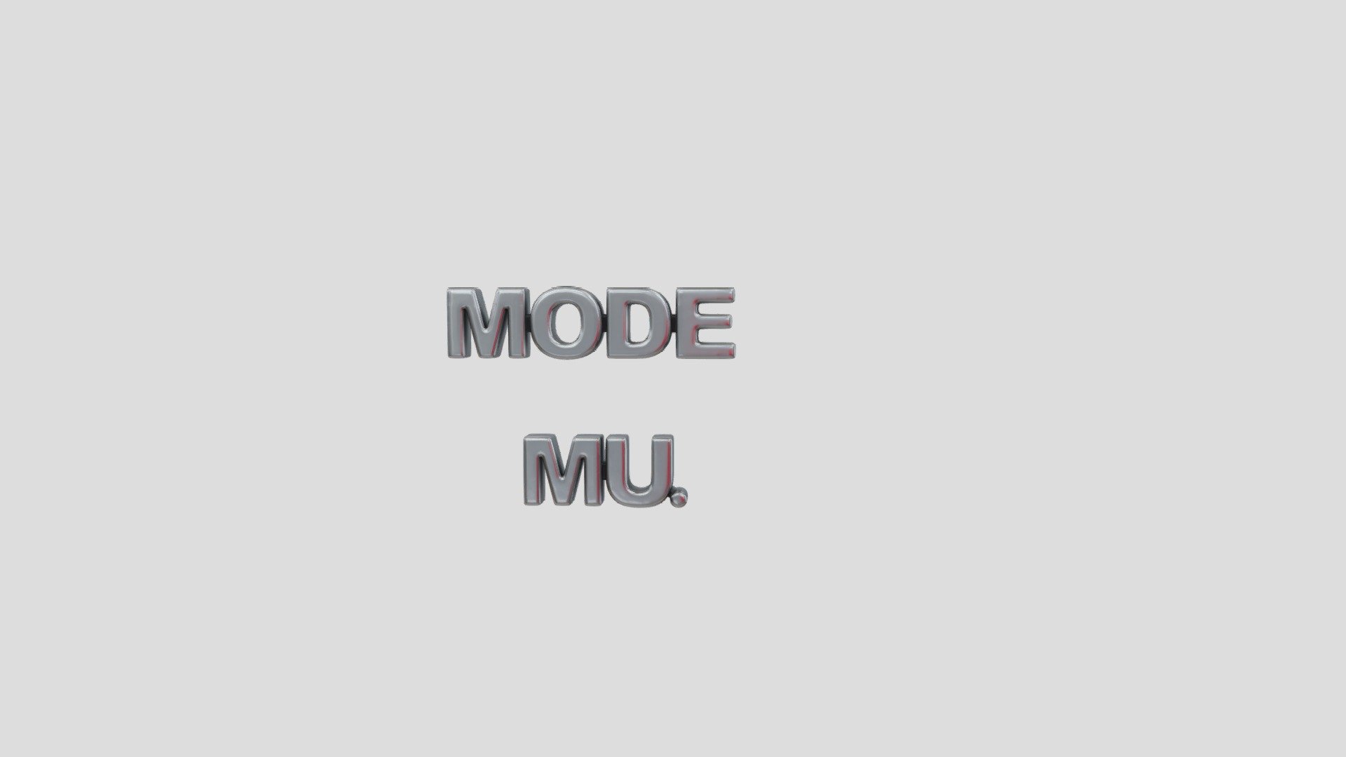 MODE MU 1 - 3D model by 8308877 [acf6495] - Sketchfab