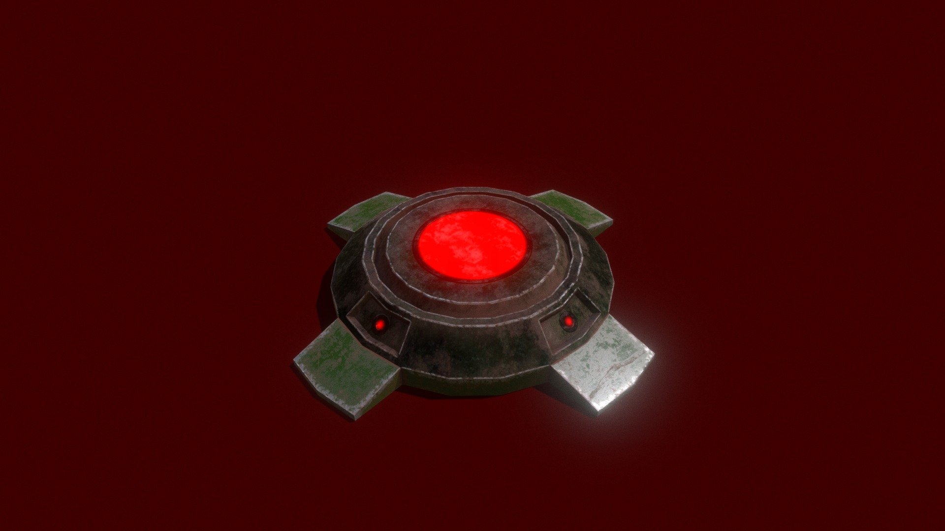 Landmine - Download Free 3D model by SkullDusk [acf7852] - Sketchfab
