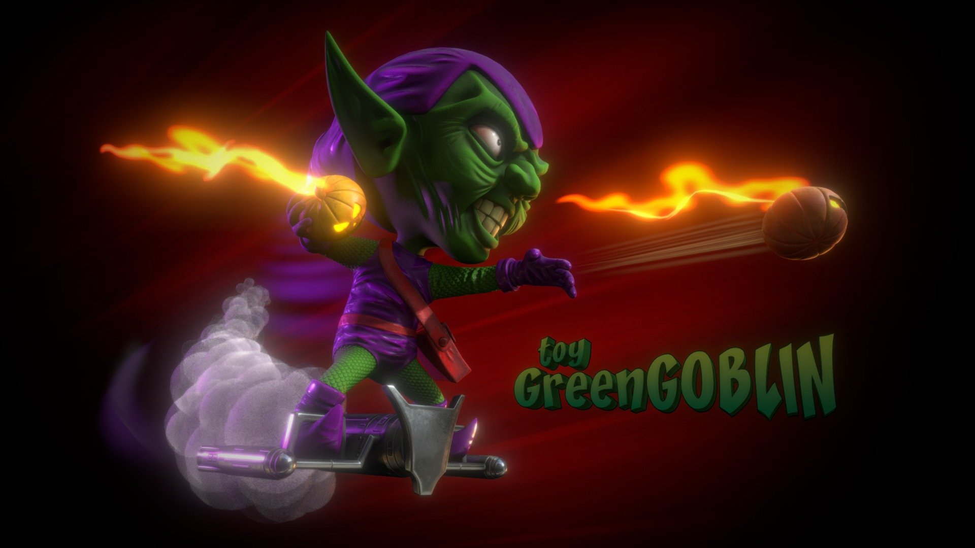 the GreenGoblin (Toys figures Styles) - 3D model by giobiancoFB ...