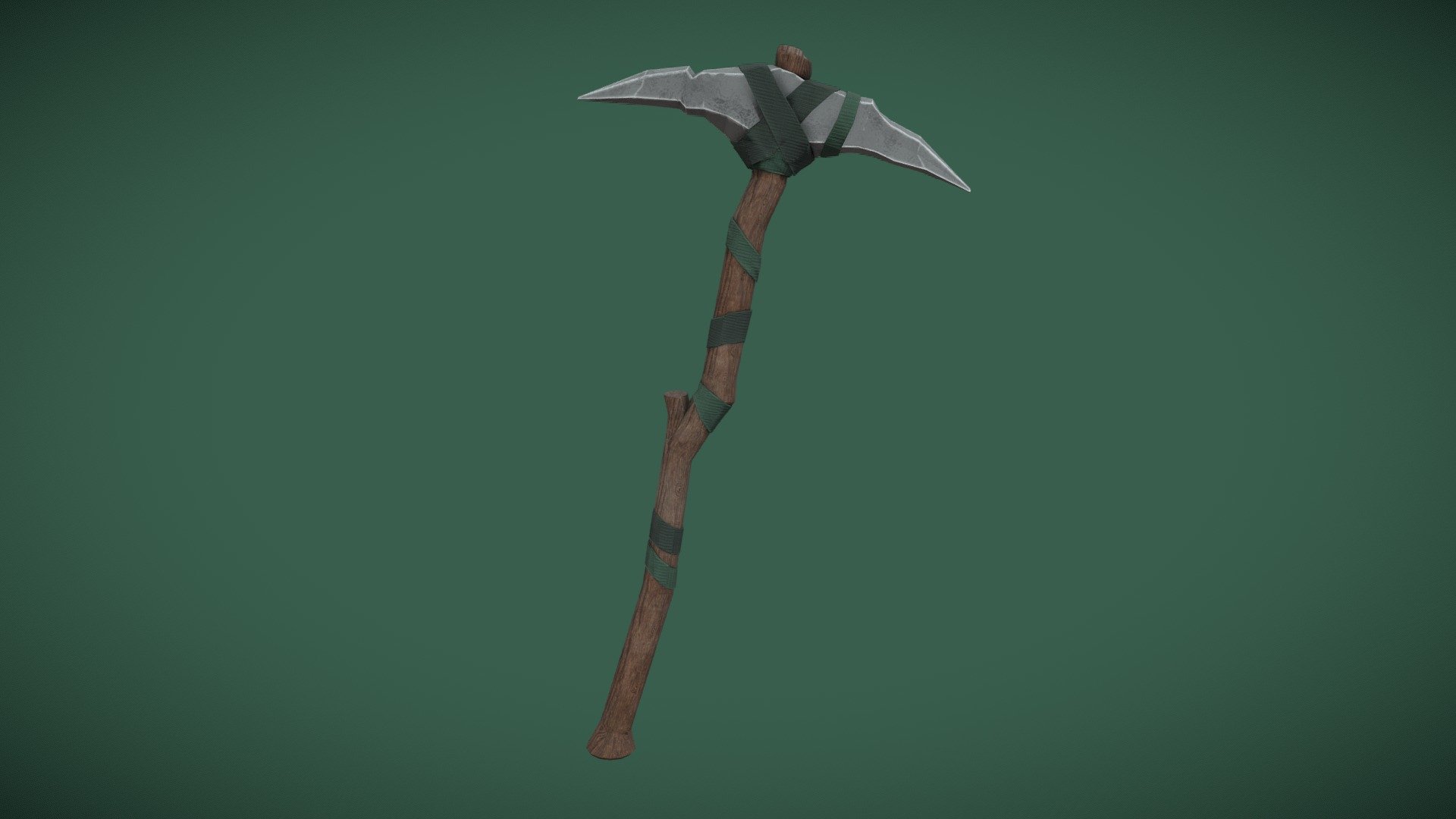 Primitive Pickaxe - Download Free 3D model by Matthew722 [acfa4f5 ...