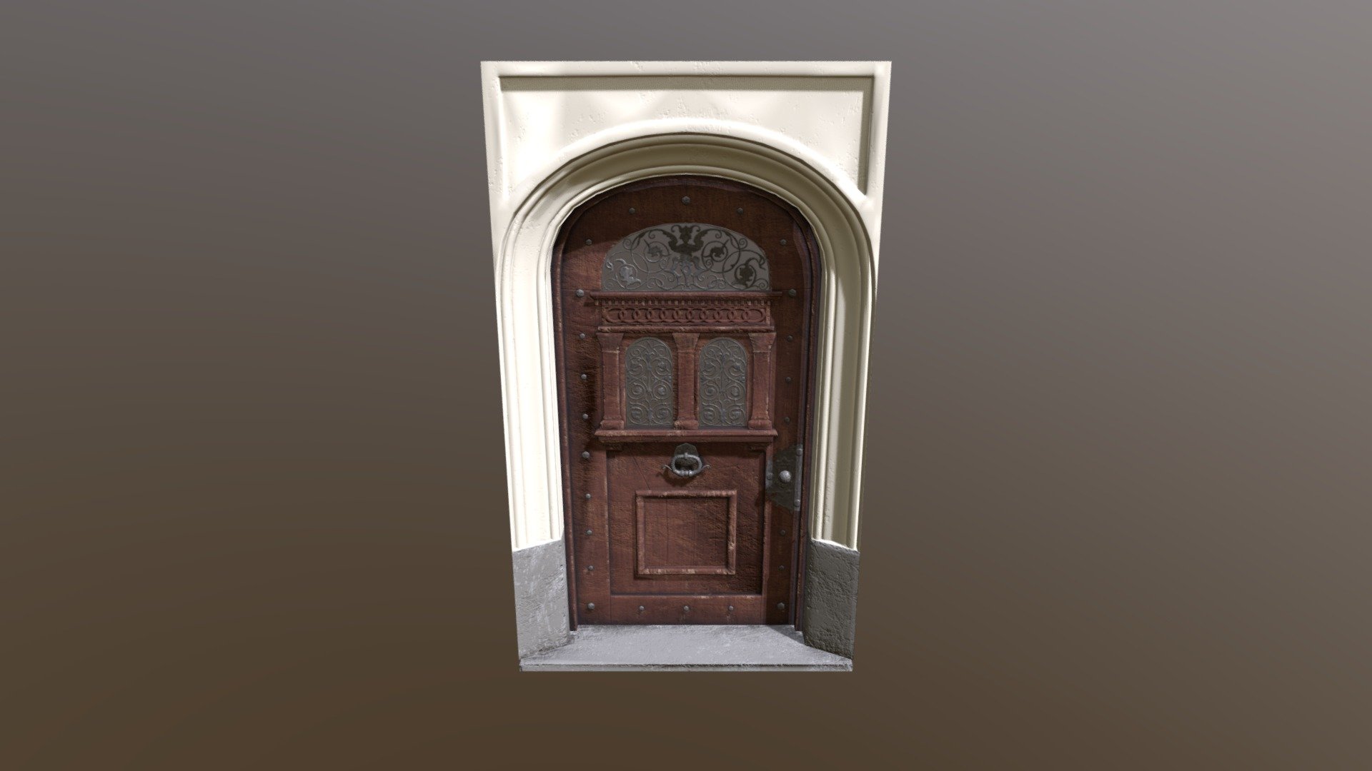 LowPoly Door - 3D model by eliaskasma [acfb41d] - Sketchfab