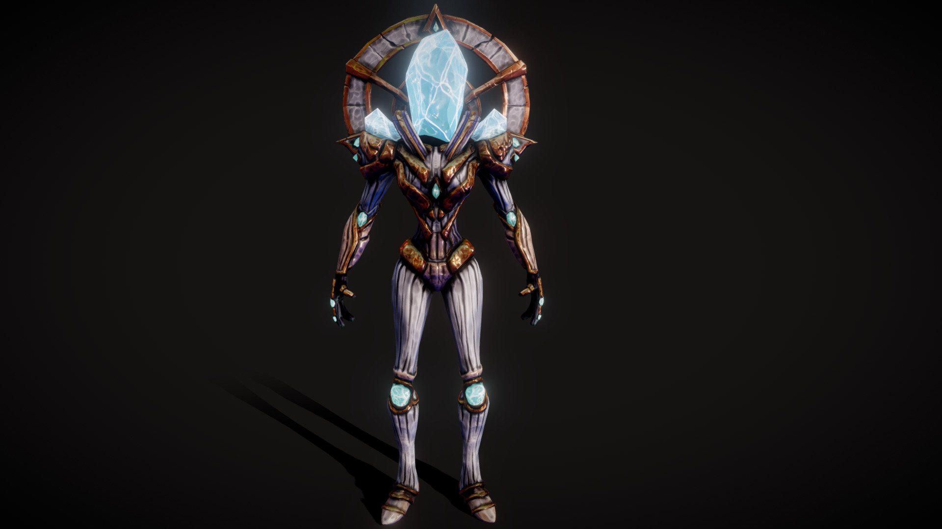 Queen Crystal - 3D model by Bastien De Santis (@Bastien.De.Santis ...