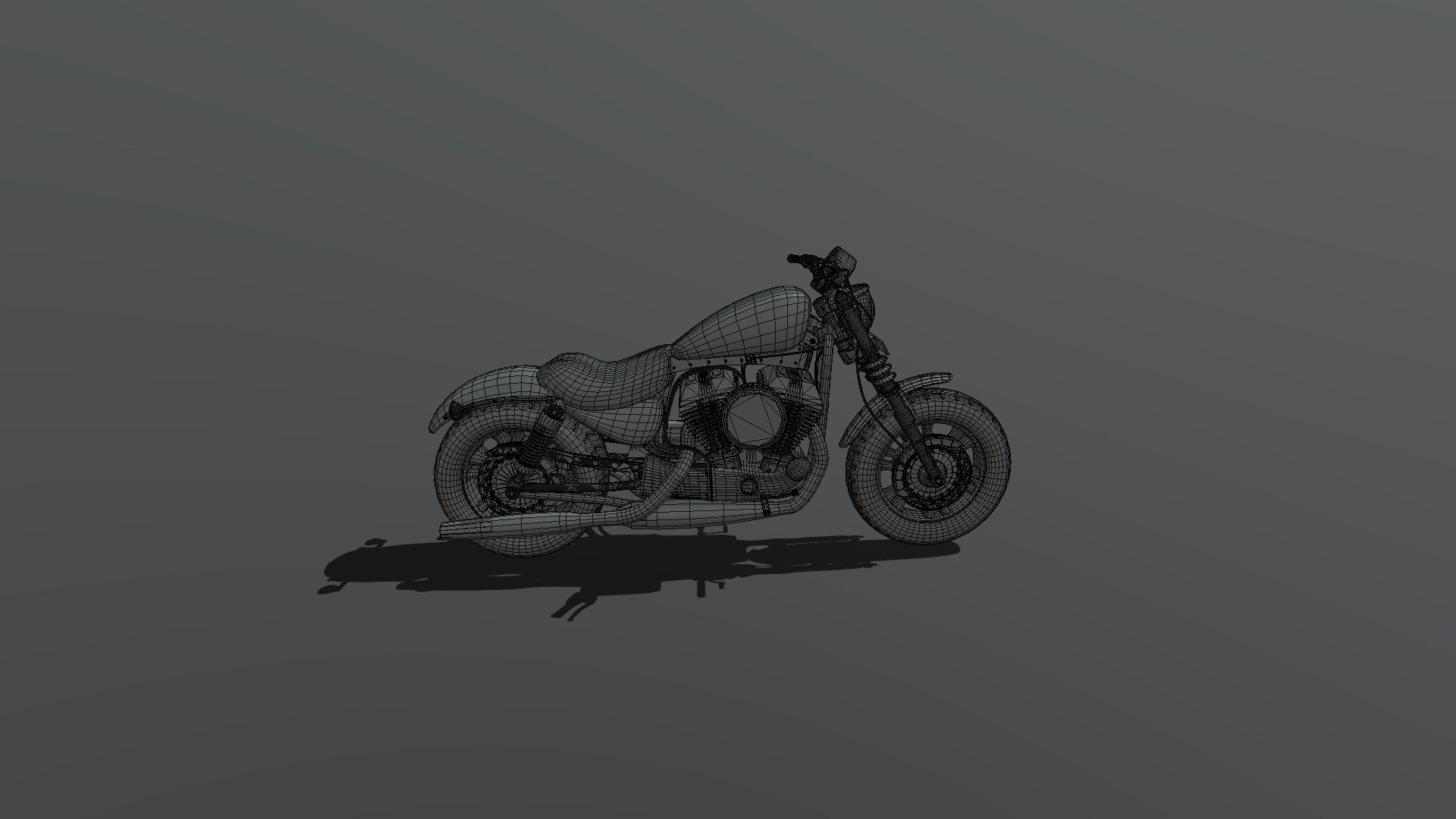 harley davidson - Download Free 3D model by Altamash munshi (@_AM_ ...