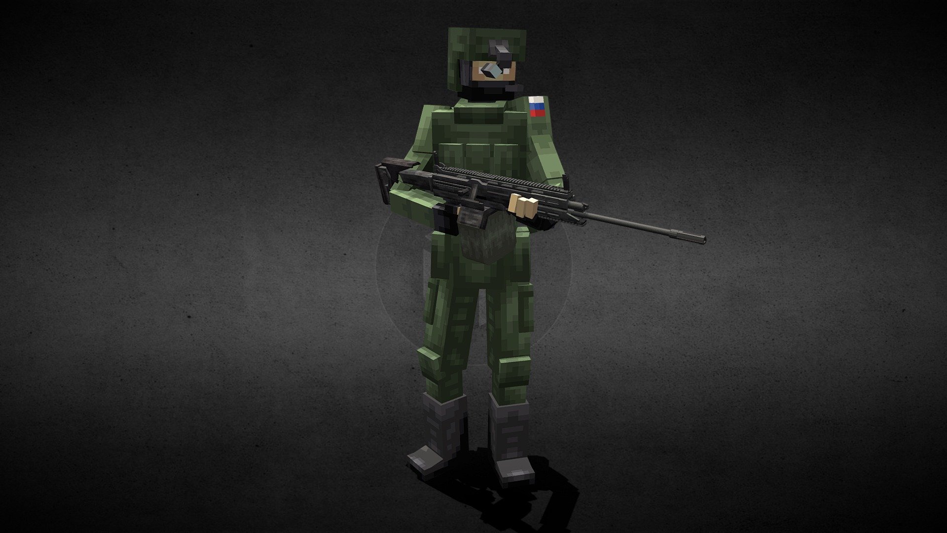 Russian Soldier - 3D model by MMecha [ad00104] - Sketchfab