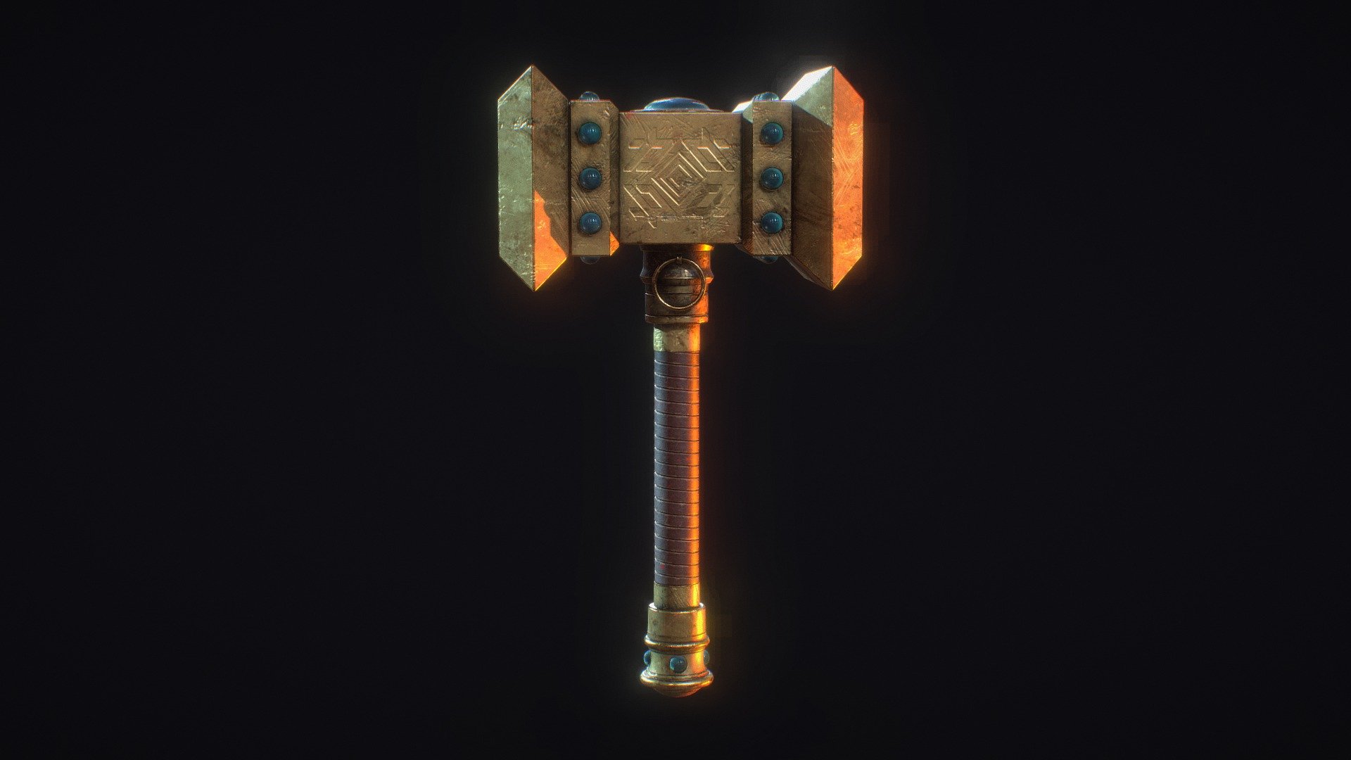 War Hammer - Buy Royalty Free 3D model by re1monsen [ad016e7 ...