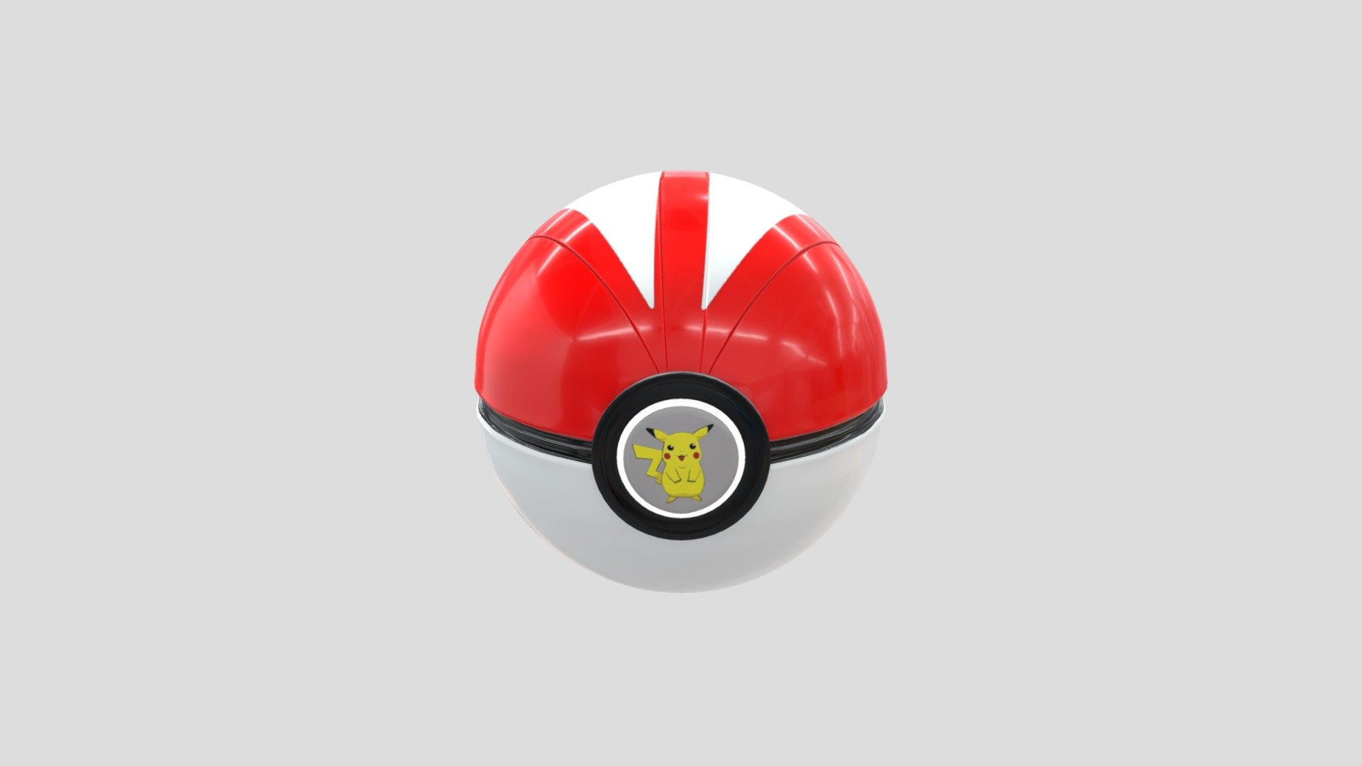 pokeball_close - 3D model by wedadmohy [ad018b3] - Sketchfab