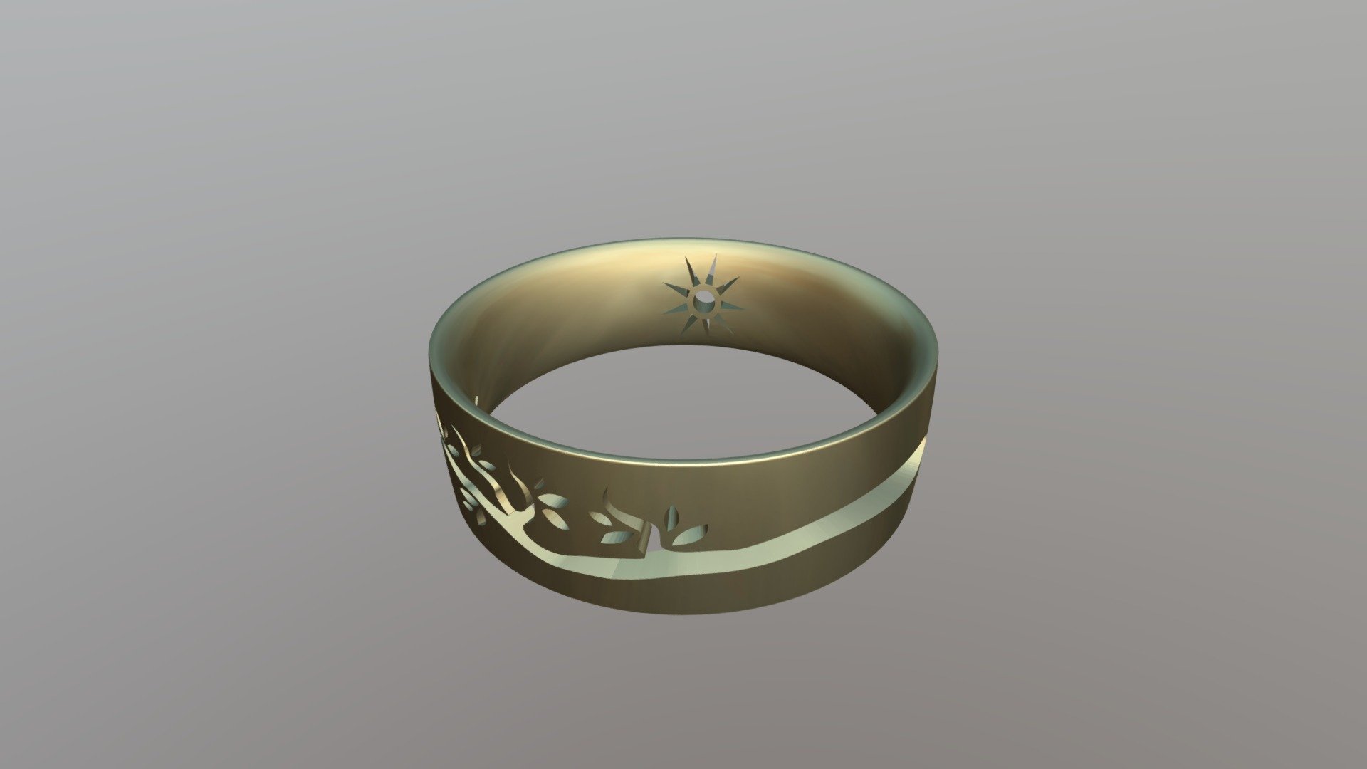 Natural Ring - 3D model by ChagoCad [ad041d9] - Sketchfab