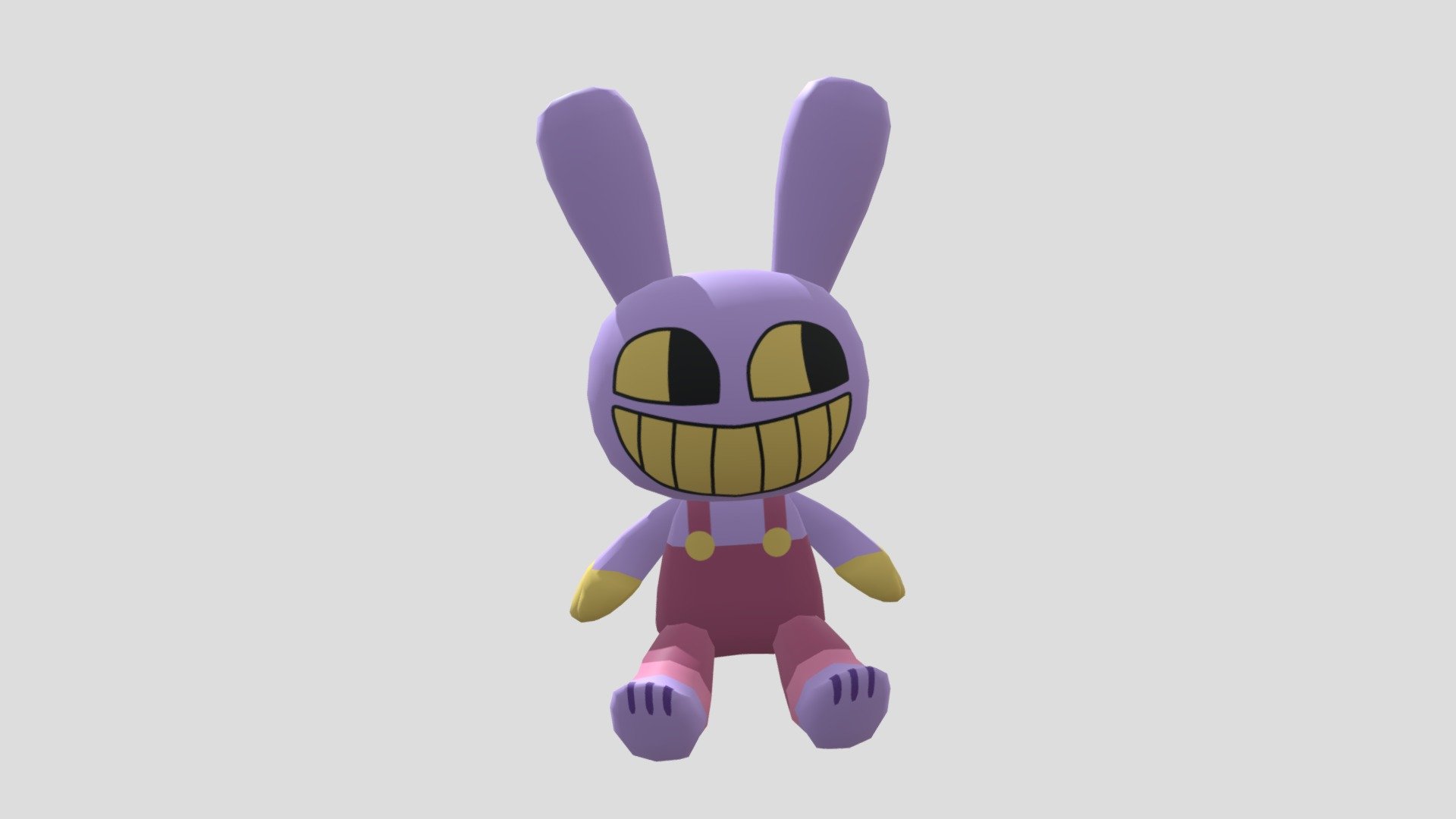 Jax - Download Free 3D model by Bittergiggle Playz [OFFICIAL ...