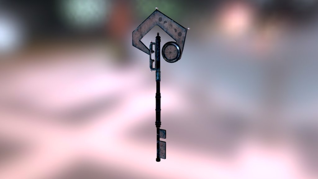 Moonlight Key - 3D model by Sylvain Otto (@sylvainotto) [ad04ff4 ...