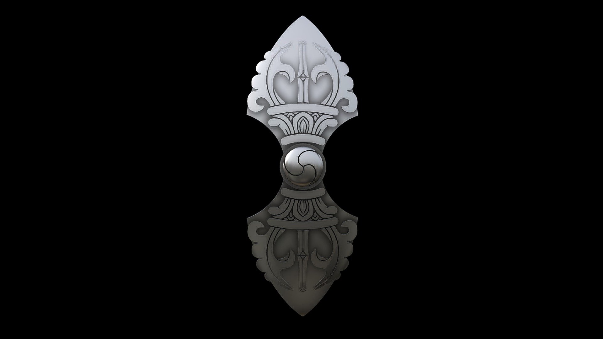 Vajra Guitar Pick - 3D model by NiTrideDesign [ad0542e] - Sketchfab