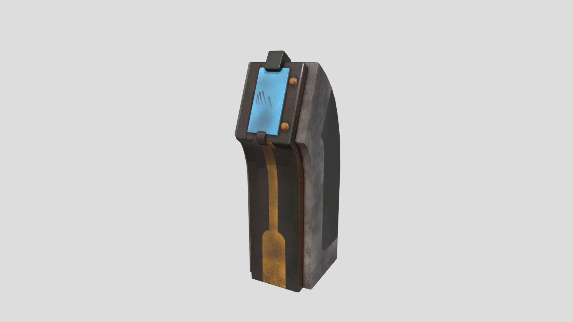 Table Top Door Terminal - 3D model by Figgleton [ad05c42] - Sketchfab