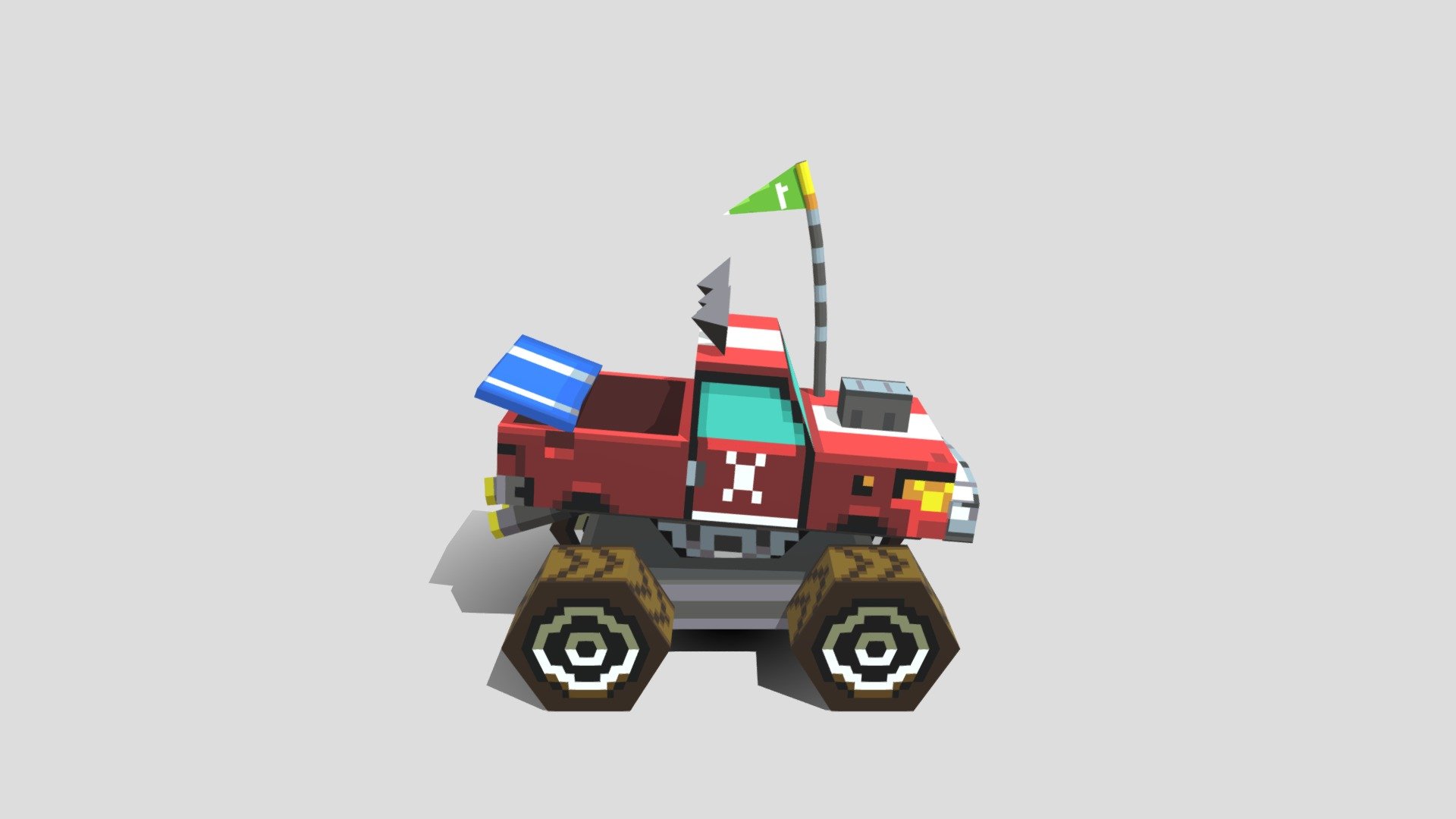 TRUCK - 3D model by jamartsy [ad06280] - Sketchfab