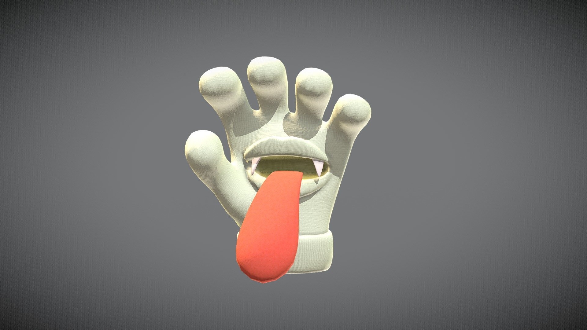 Cartoon Hand Monster - Download Free 3D model by EmberFoxStudios ...