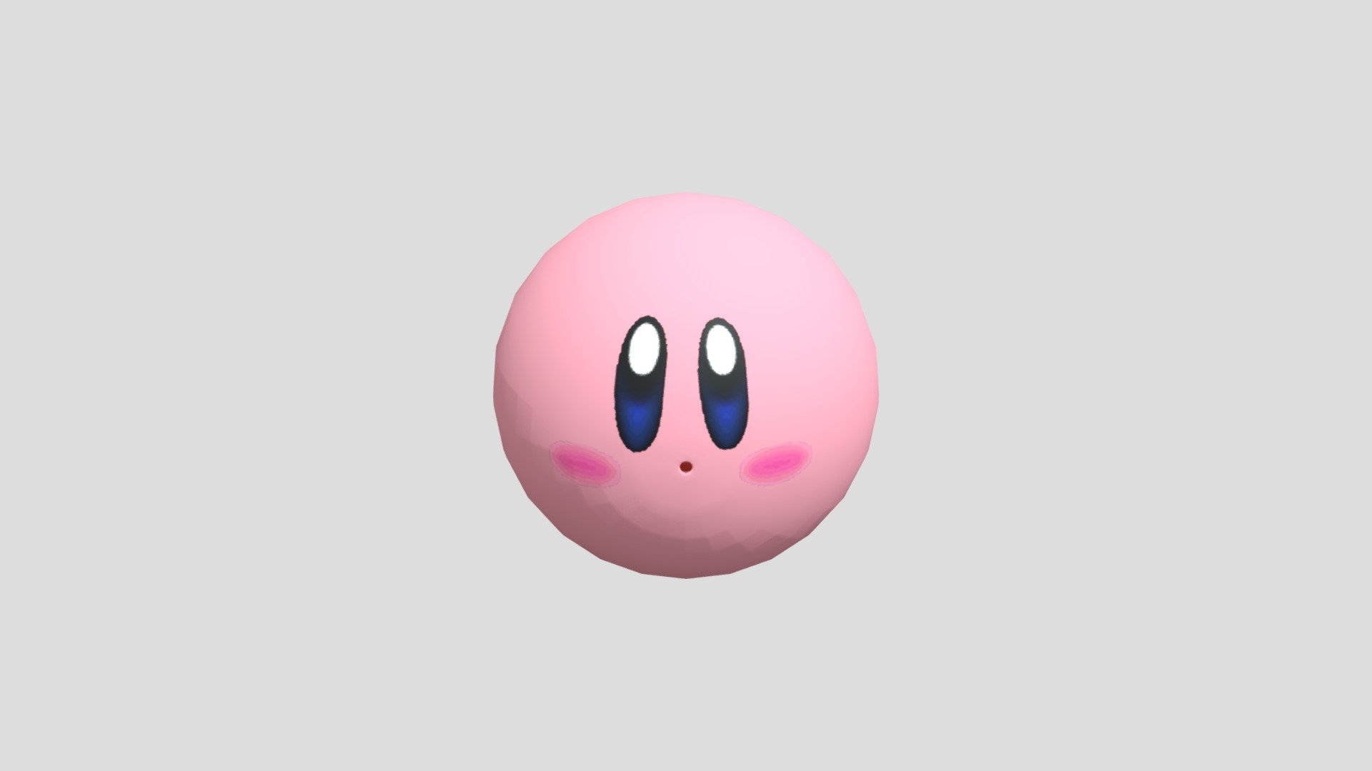 Kirbo - Download Free 3D model by niccheezey [ad07912] - Sketchfab