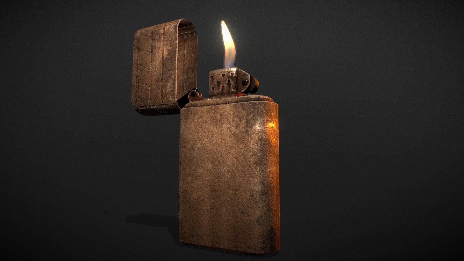 Zippo (Downloadable) - Download Free 3D model by Andrey (@andrey ...