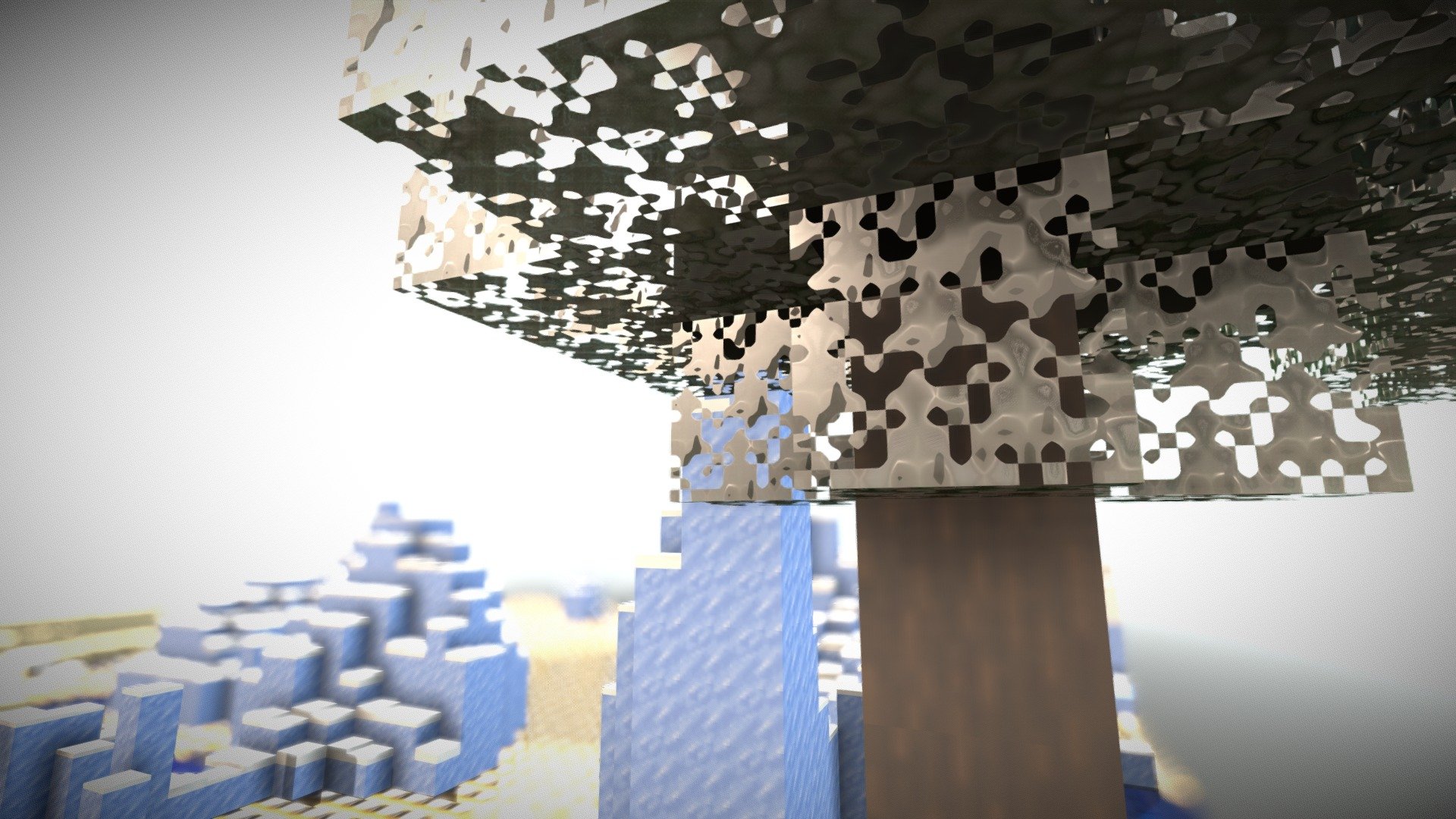 Minecraft scene - 3D model by modellingme [ad0b2cf] - Sketchfab