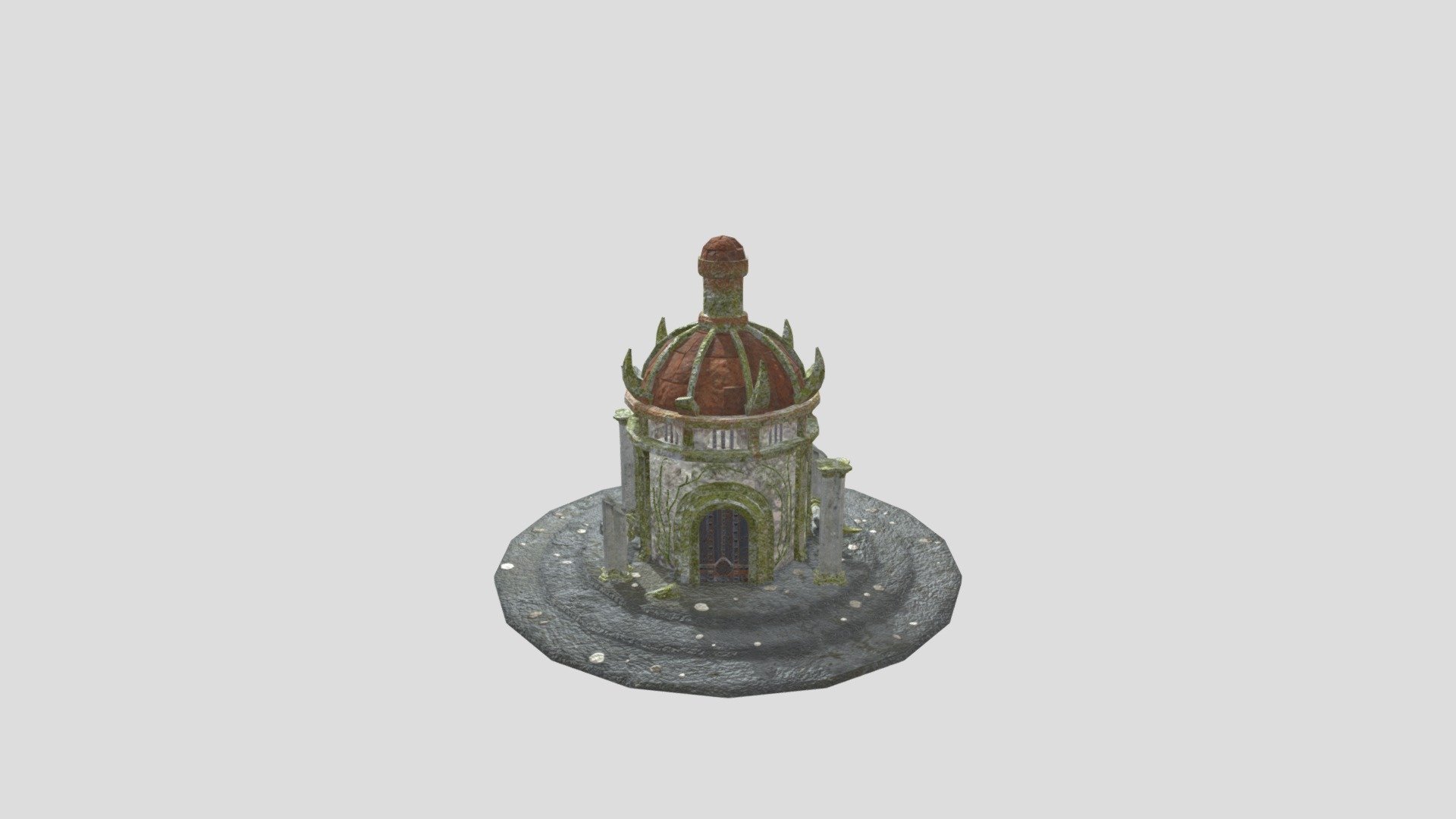 Gothic Building - 3D model by Darragh Buckley (@Darragh_Buckley ...