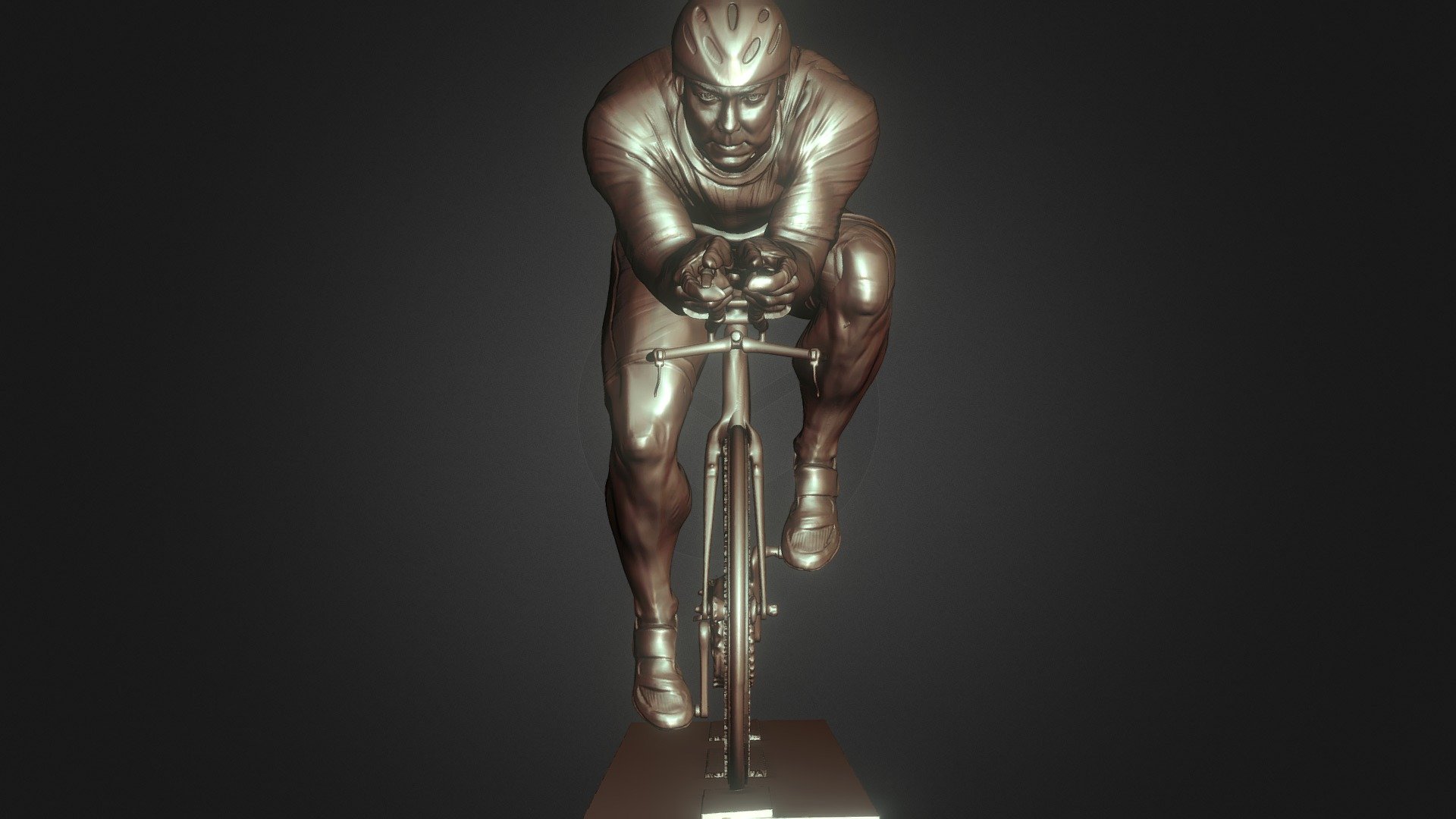 The Contender = The Dave Alexander Statue - 3D model by lestersculpt ...