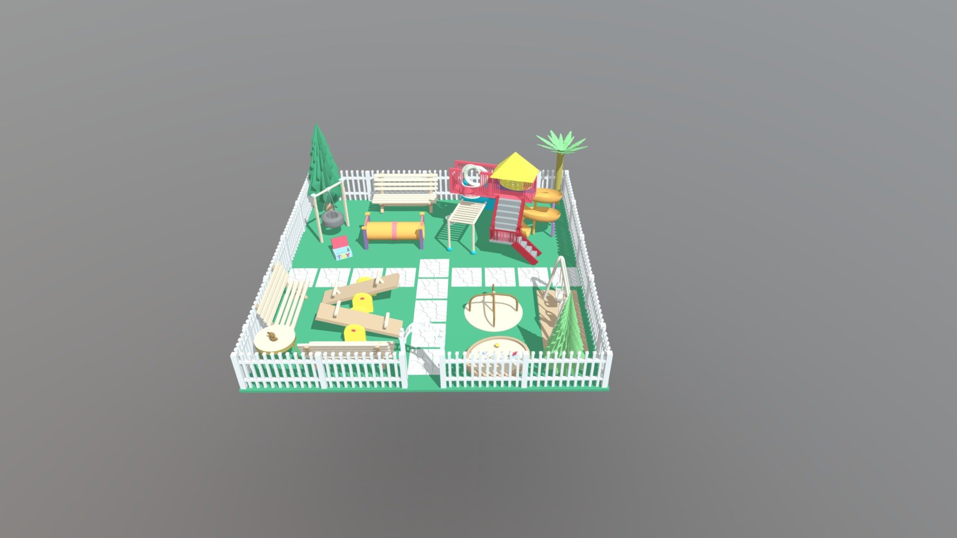 PLAYGROUND - 3D model by Jessica Tablac (@jessica.tablac.mnl) [ad0d698 ...