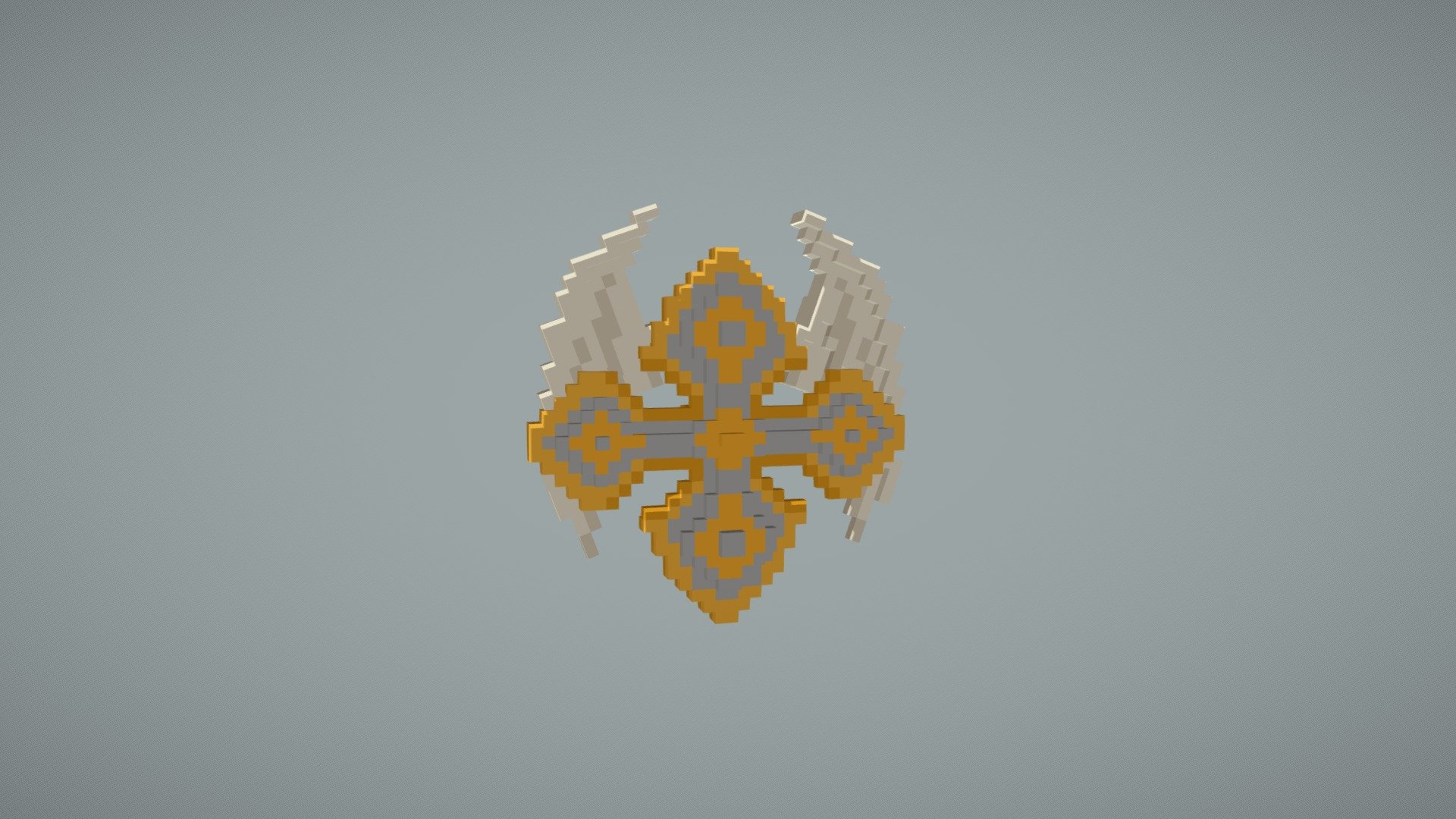3D Voxel - Shield 8 - 3D model by MrMGames [ad0f293] - Sketchfab